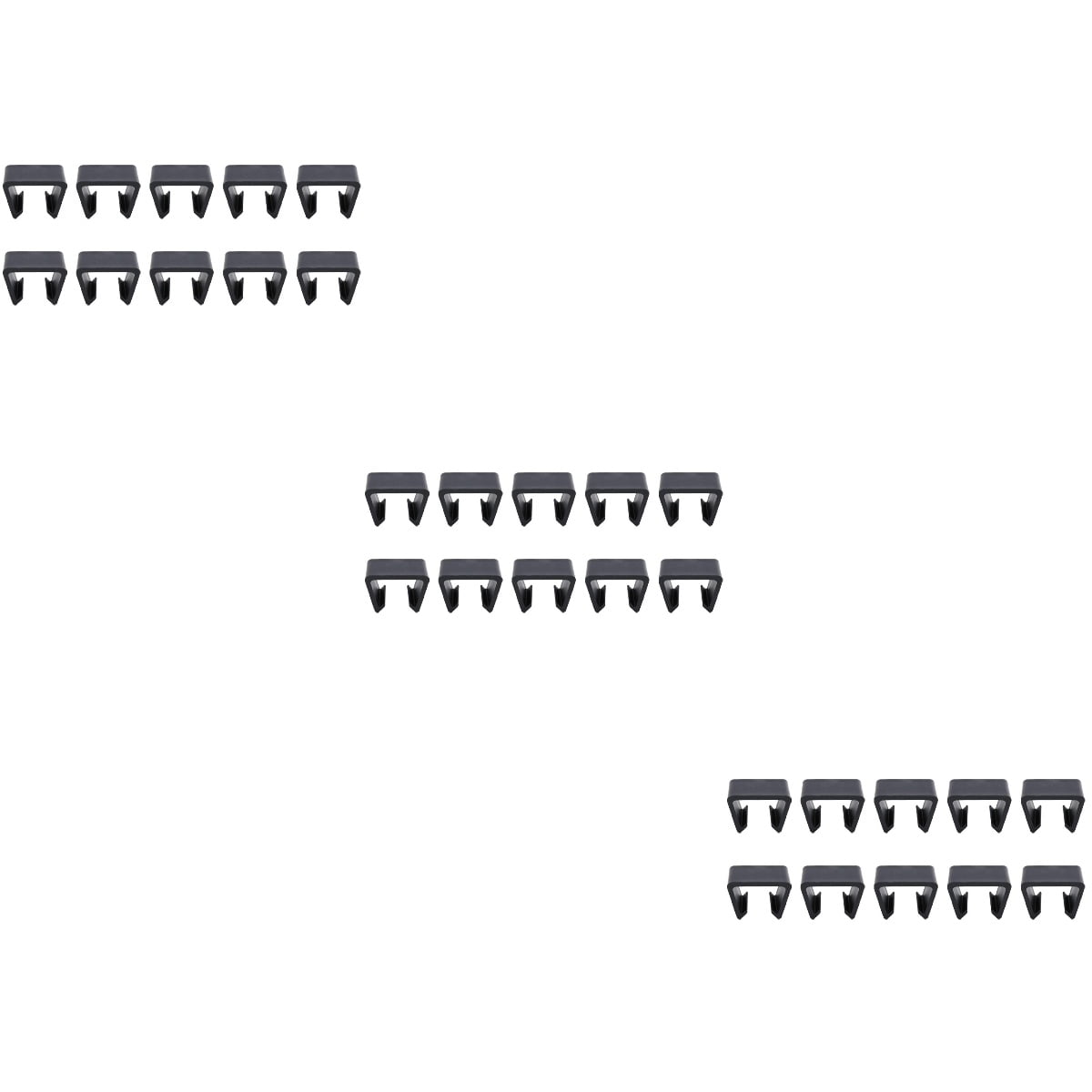 Hemoton 30 pcs Sectional Sofa Fasteners Alignment Clamps Outdoor Wicker ...