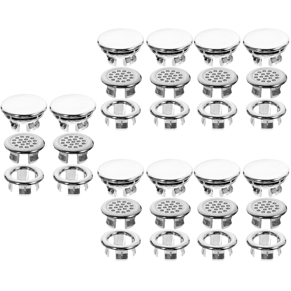 Hemoton 30 pcs Sink Overflow Ring Bath Sink Overflow Ring Replacement Sink Accessory - Walmart.com