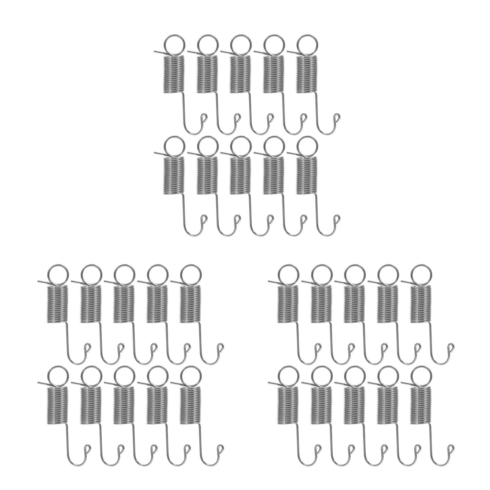 Hemoton 30 pcs Versatile Galvanized Spring Hook Iron Frame Advertising ...