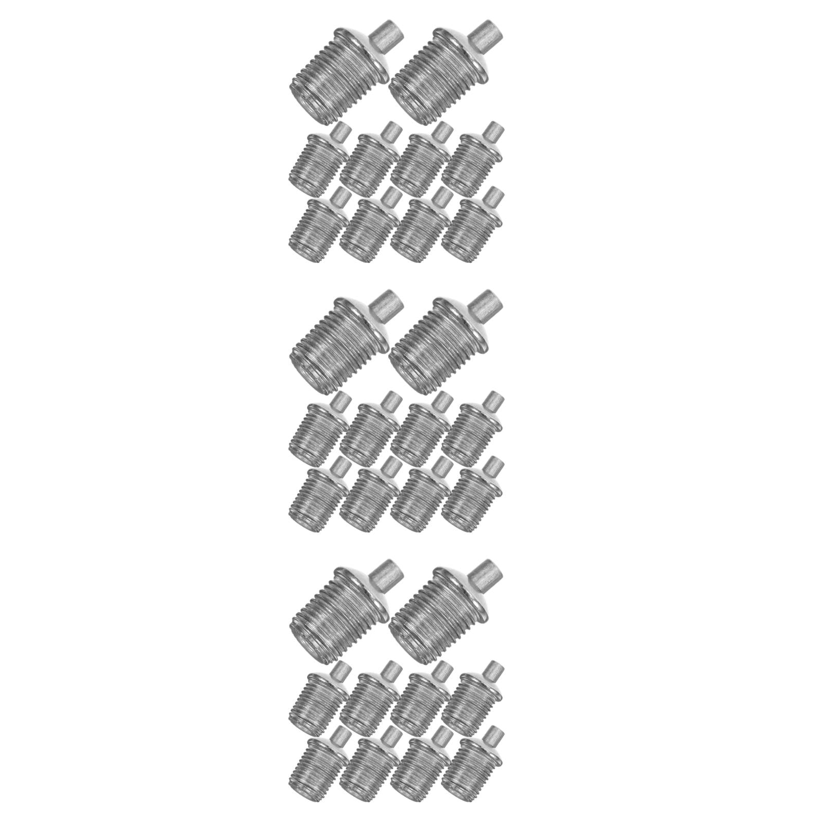 Hemoton 30 pcs Wire Cable Clamps Iron Wire Clip Fixture Part Fastener ...