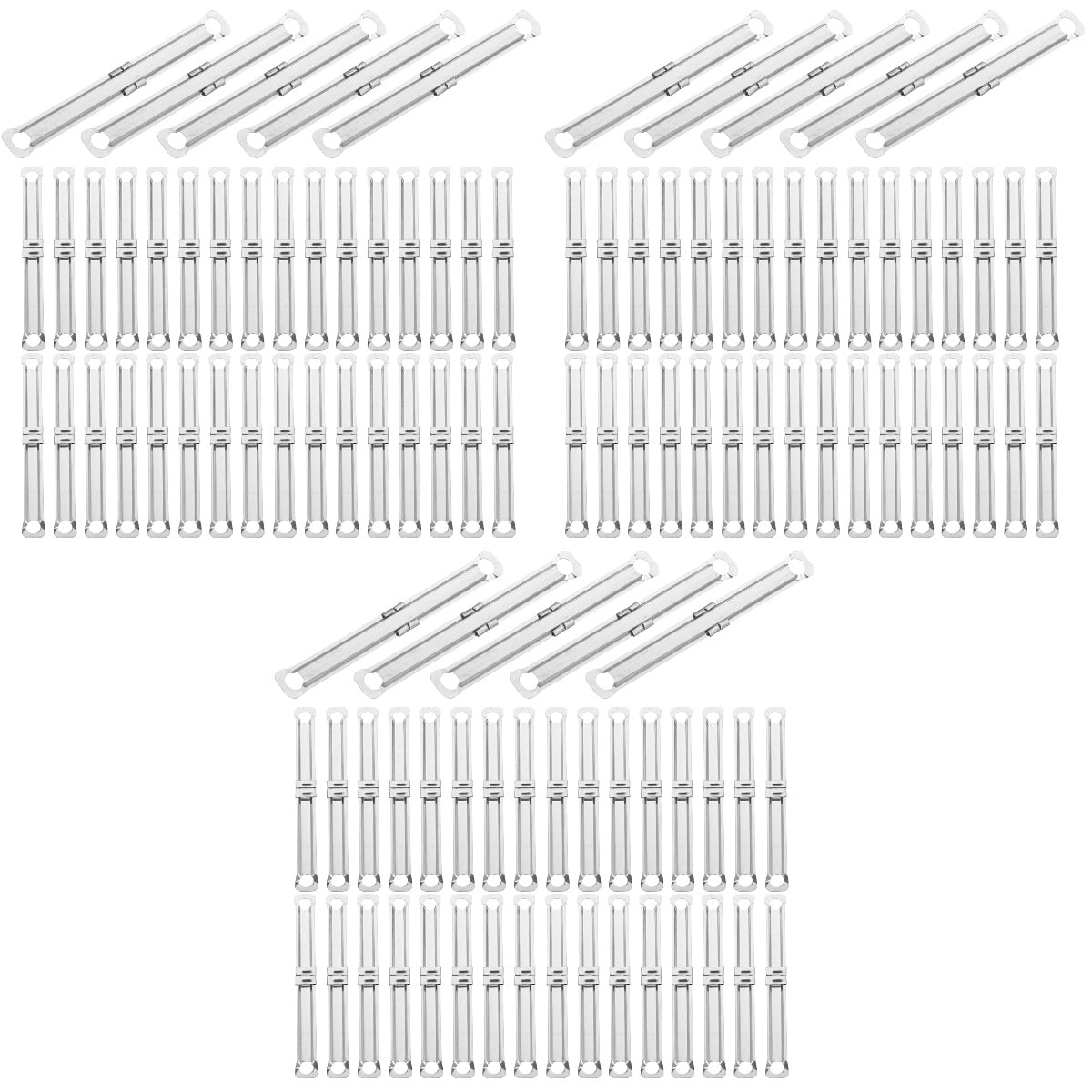 Hemoton 300 Pcs Creative Binder Circles Stationery Binder Rings ...