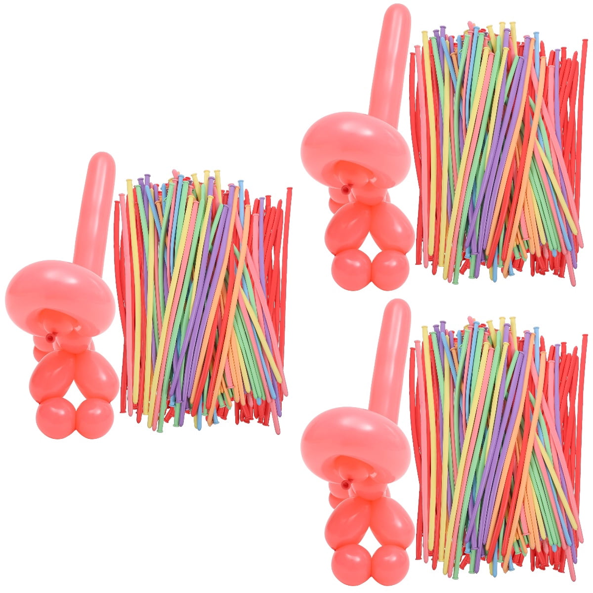 Hemoton 300 pcs DIY Simple Twisting Balloons Latex Balloons Party ...