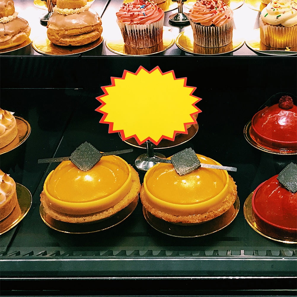 Hemoton 300pcs Price Tag Advertising Paper Explosion Sticker Unique ...