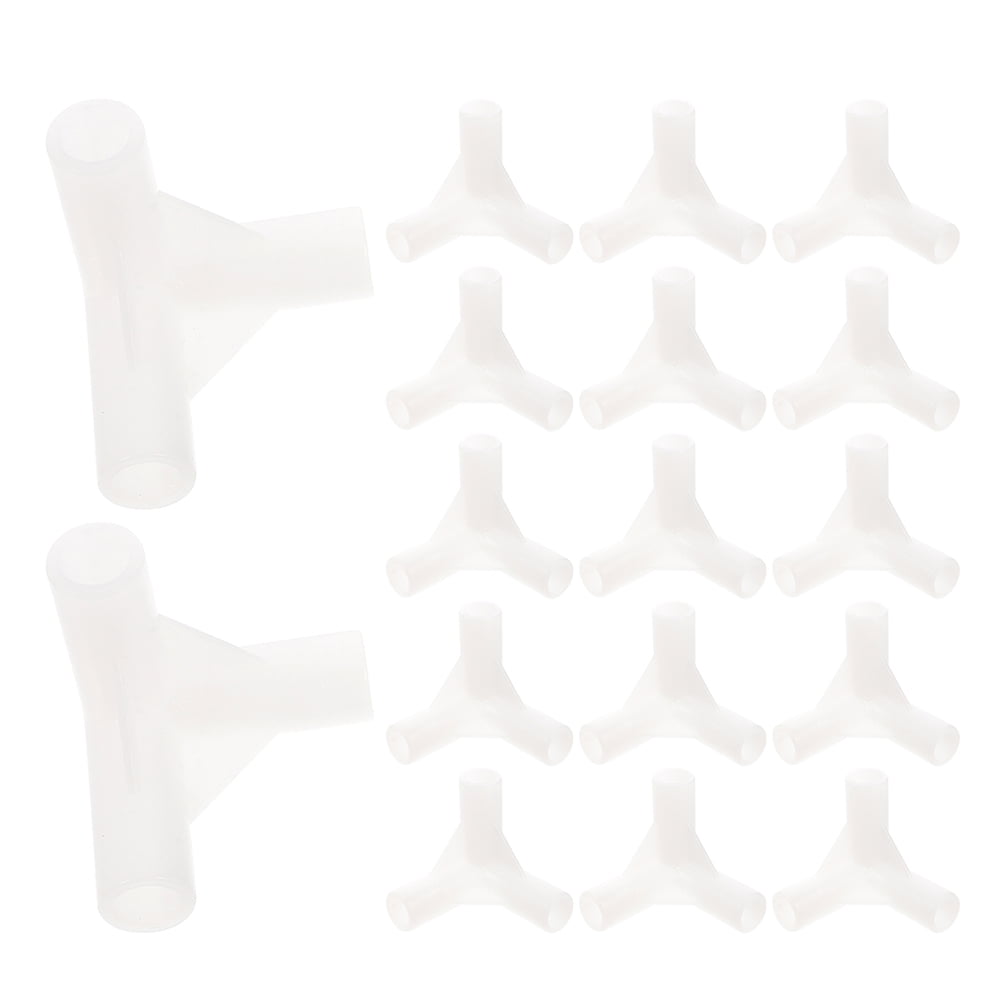 Hemoton 30PCS Tent Pole Connectors Canopy Elbow Fittings PVC Pipe ...