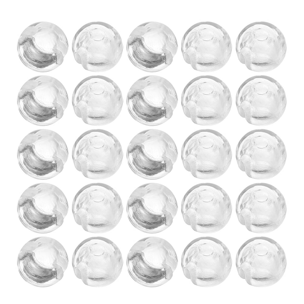 Hemoton 30Pcs Beaded Chain Crimp Stop for Roller Shades Clear Beaded ...