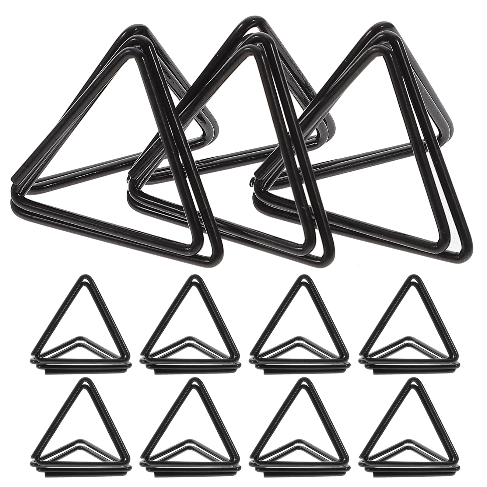 Hemoton 30Pcs Shaped Paper Clips Wedding Invitations Clips Triangle ...