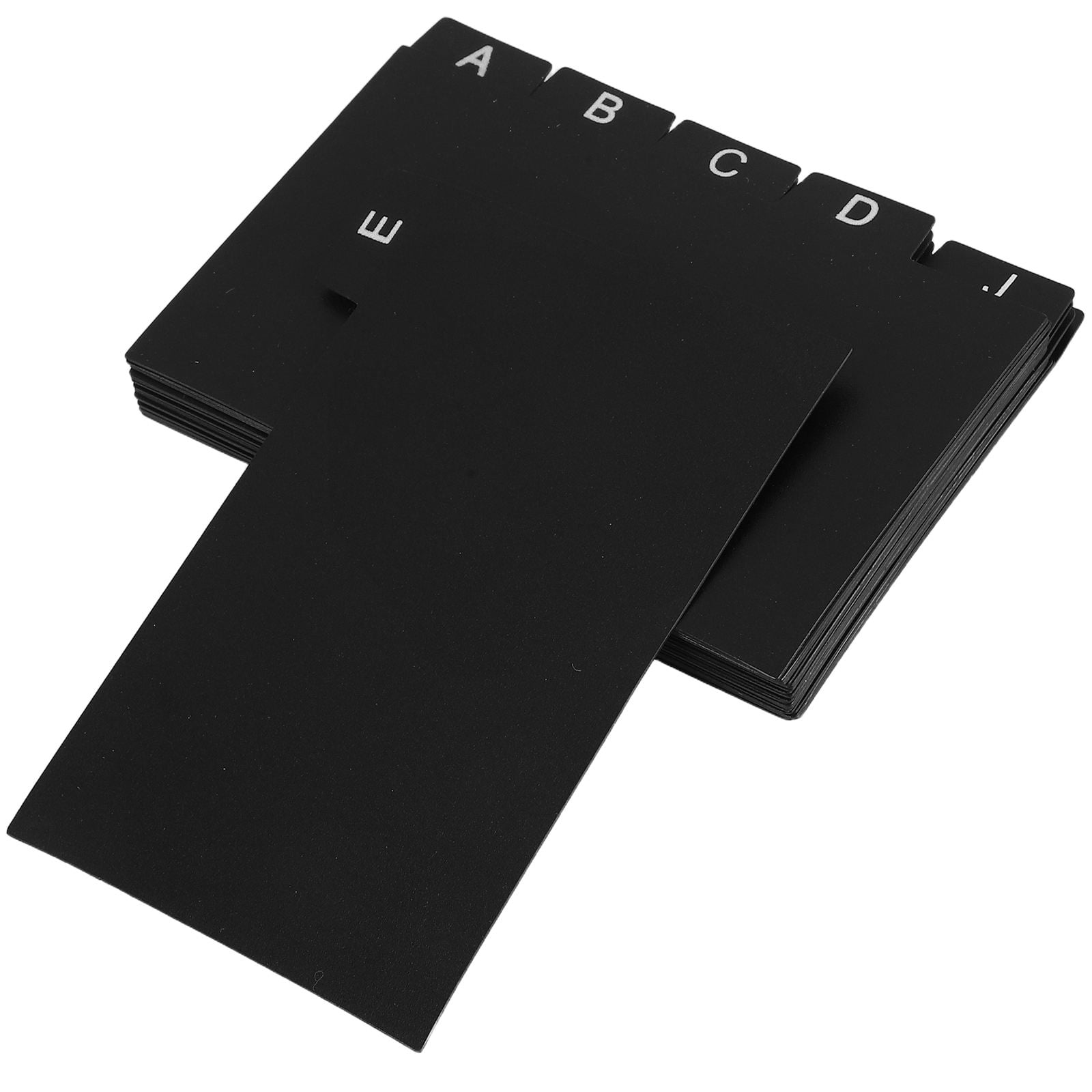 Hemoton 30pcs Index Card Dividers For Flash Cards And Recipe Cards ...