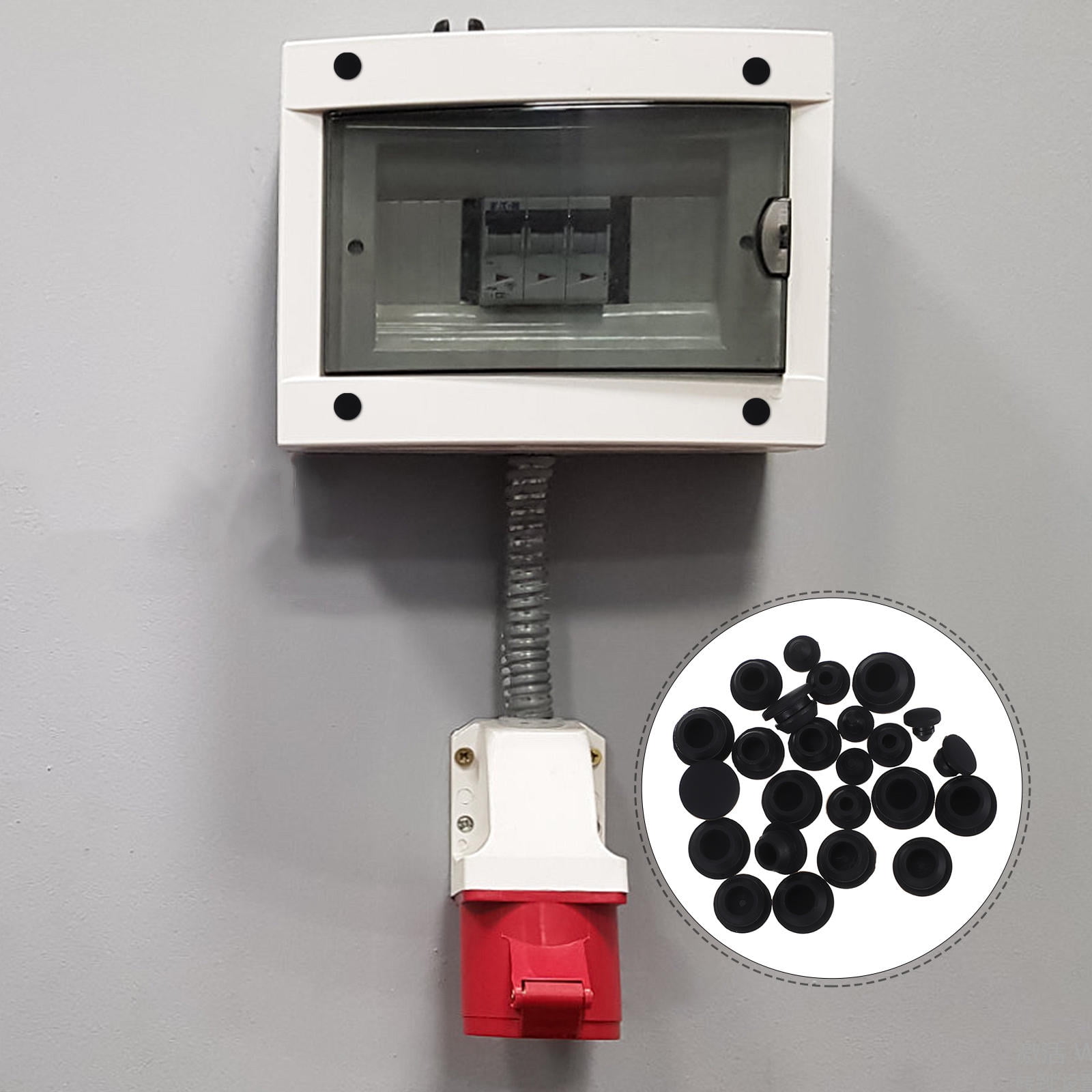 Hemoton 30pcs Silicone Rubber Stoppers T-Shaped Plugs For Sealing And ...