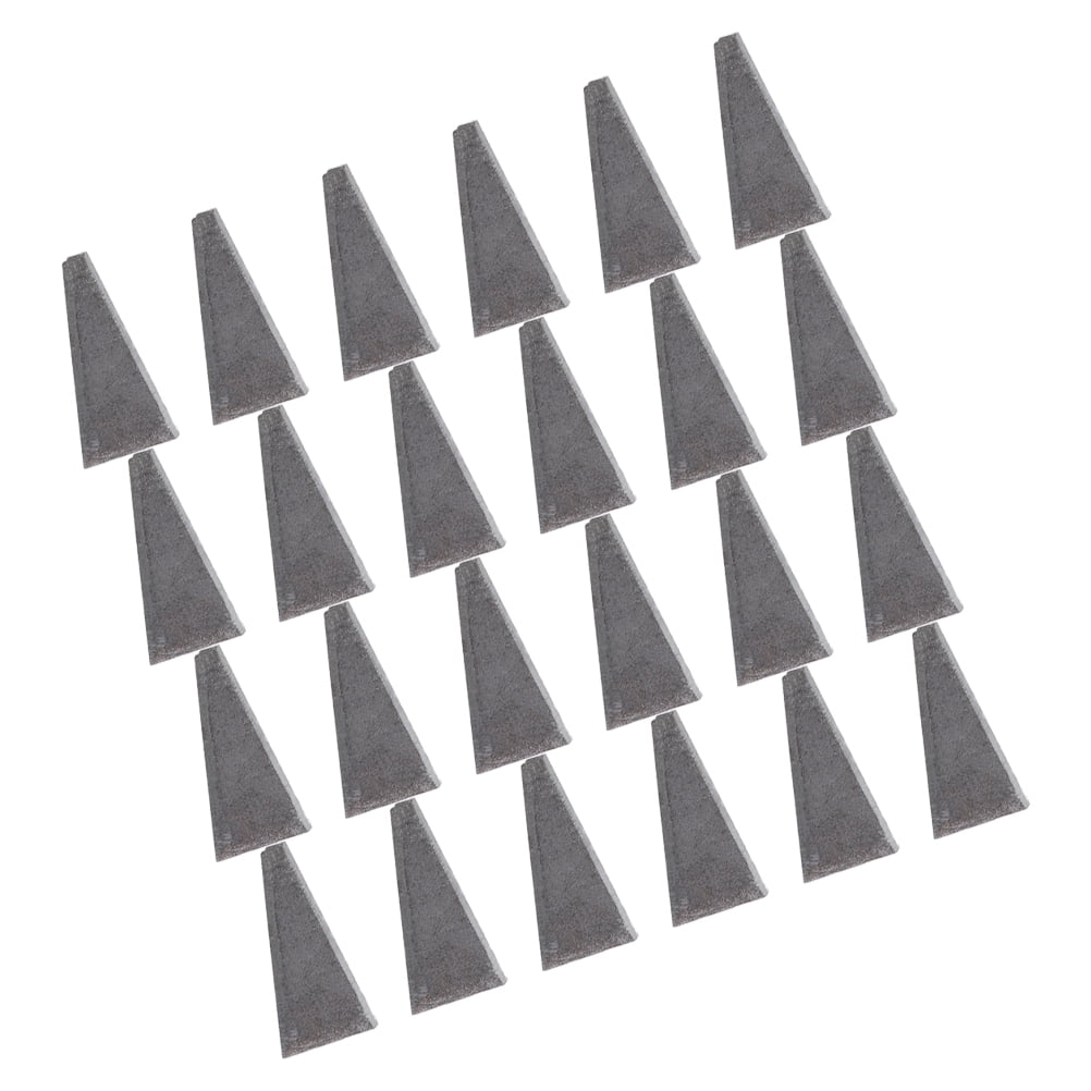 Hemoton 30pcs Triangle Wedges Small Wooden Wedges Wooden Handle Wedges ...