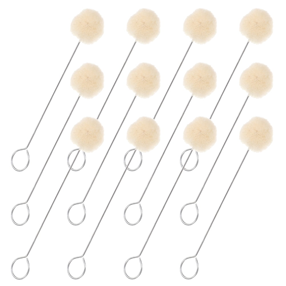 Hemoton 30pcs Wool Ball Brush Leather Dye Tool Dyeing Applicator ...