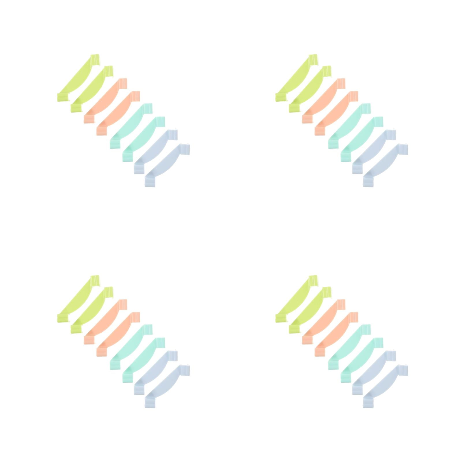 Hemoton 32 Pcs Storage Box Stacking Clips Storage Bin Stacker ...