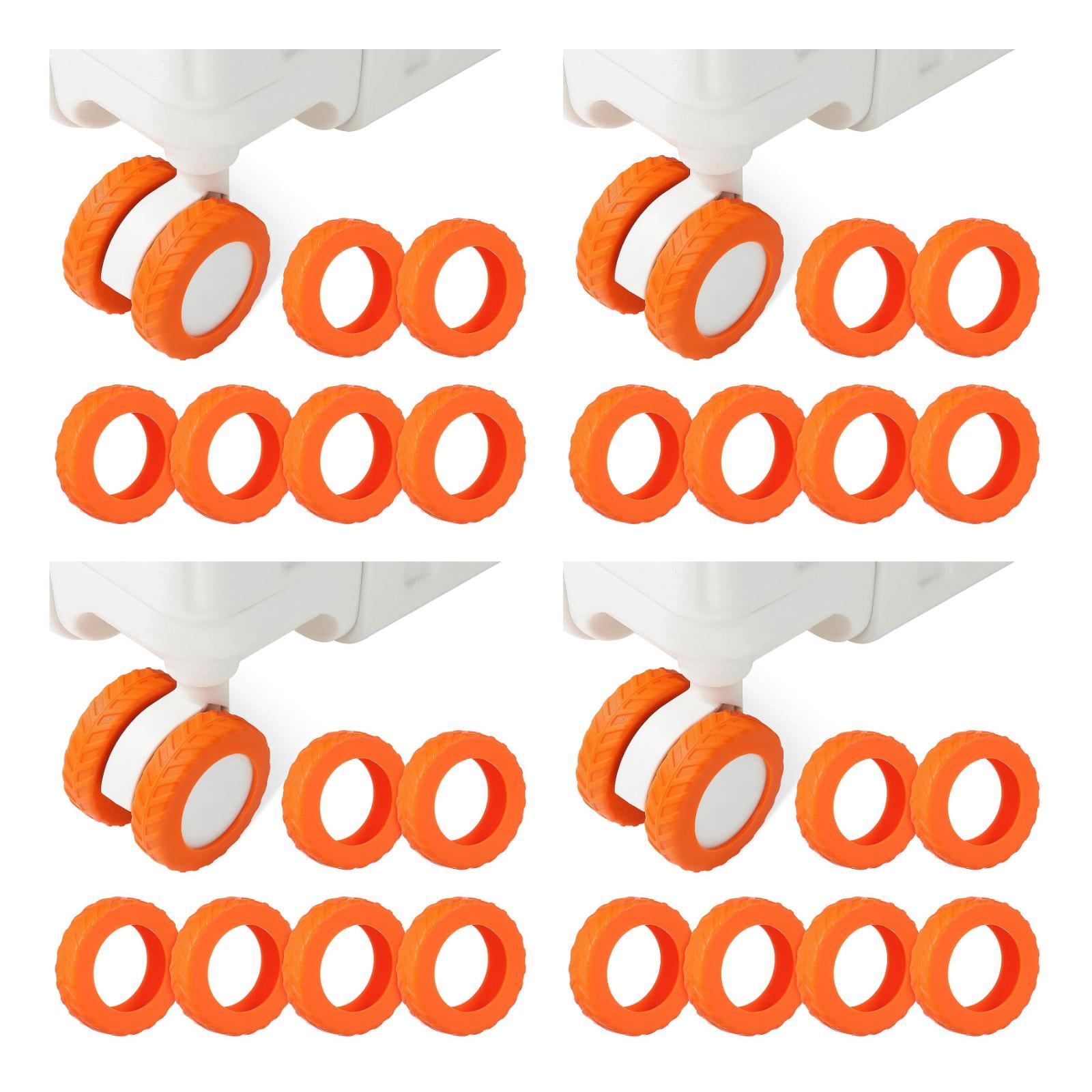Hemoton 32 pcs Luggage Wheel Covers Suitcase Wheel Protectors Caster ...