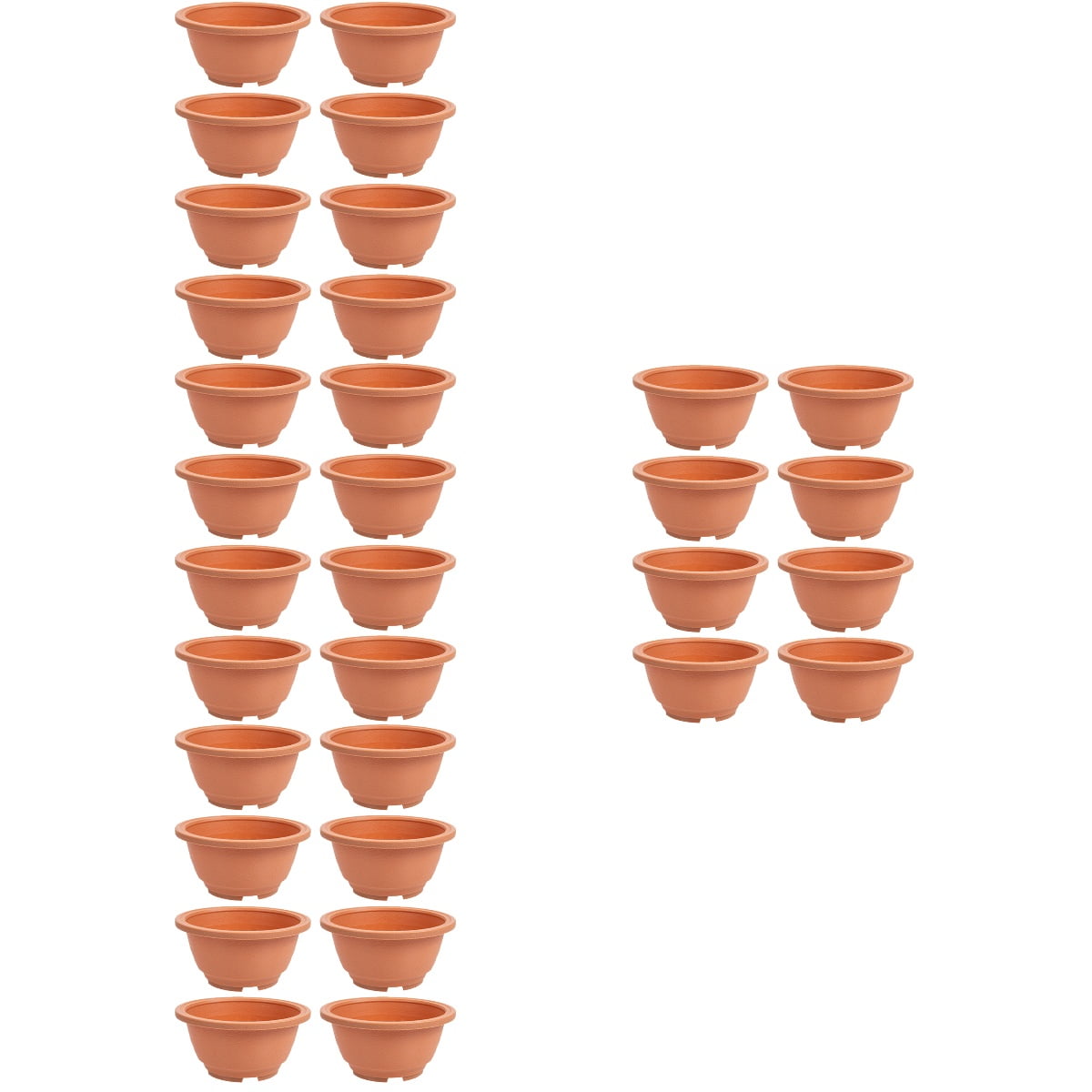 Hemoton 32 pcs Plant Nursery Pot Succulent Plant Planting Pot Plastic ...