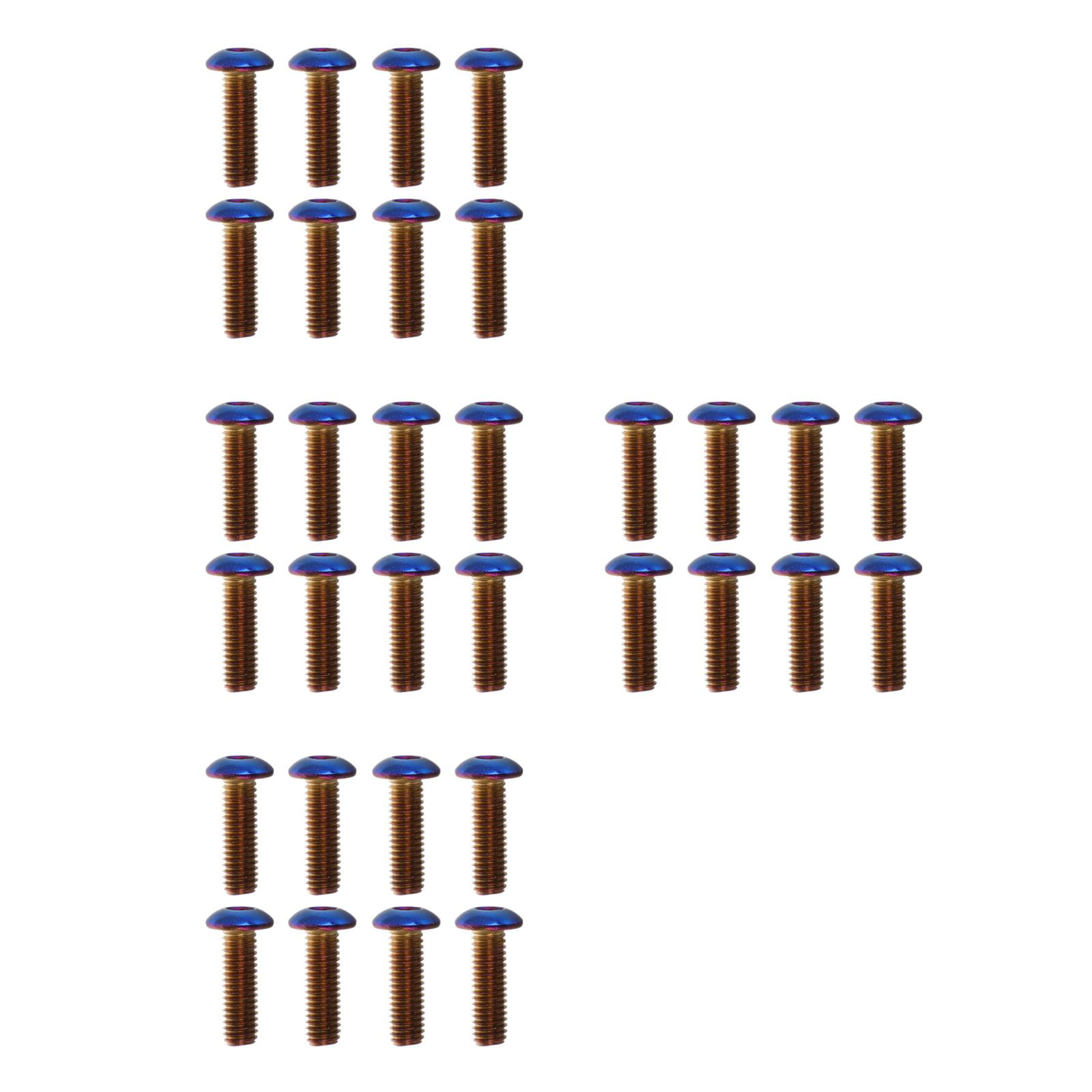 Hemoton 32 pcs Steering Wheel Fastener Screws M5x0.8 Steering Wheel ...