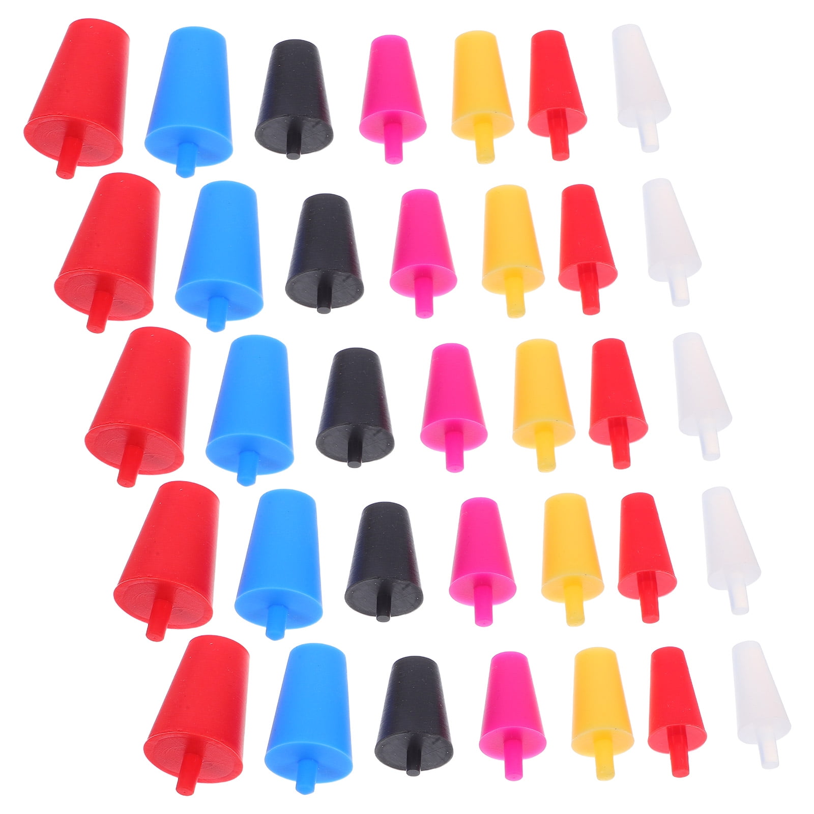 Hemoton 35pcs Silicone Tapered Plugs Accessories High Temperature ...