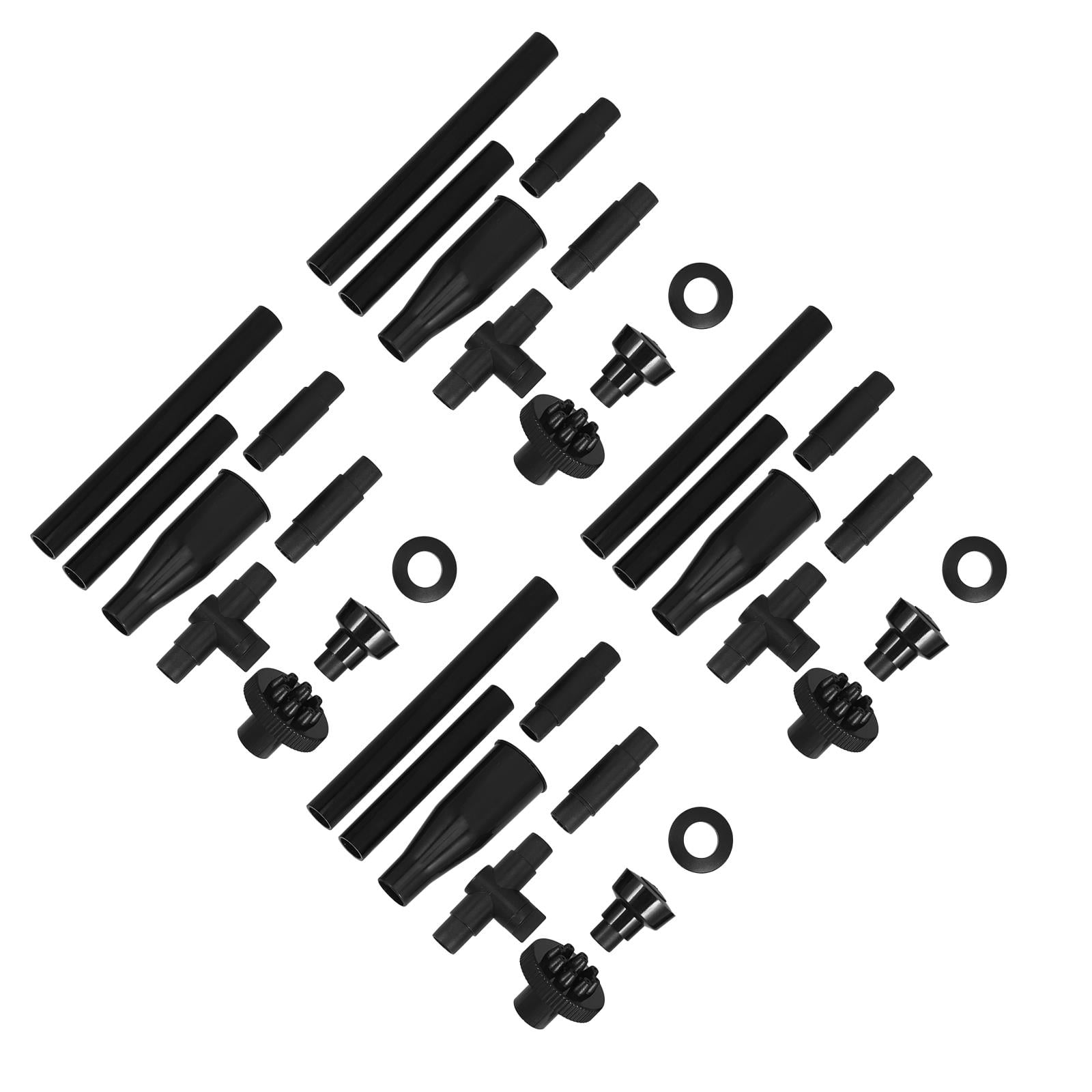 Hemoton 36 pcs Fountain Pump Nozzle Kit Water Fountain Spray Head Set ...