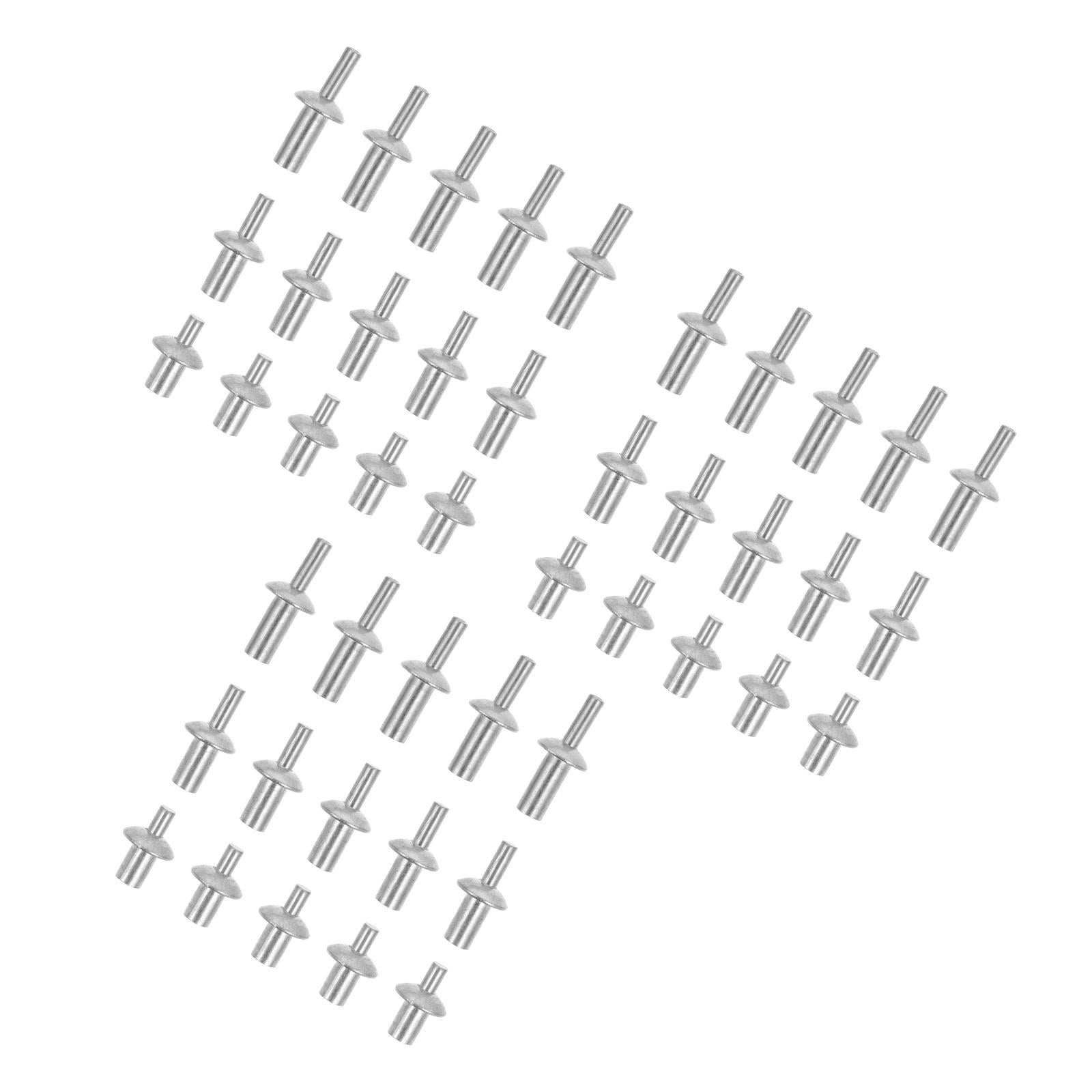 Hemoton 3 Pack Aluminum Core Rivets 2.30X0.90X0.90CM Silver - Walmart.com