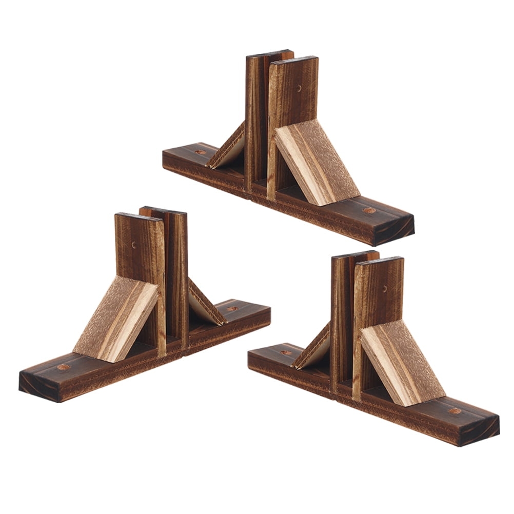 Hemoton 3Pcs Fence Support Wood Yard Fence Fixing Base Holder for Small ...