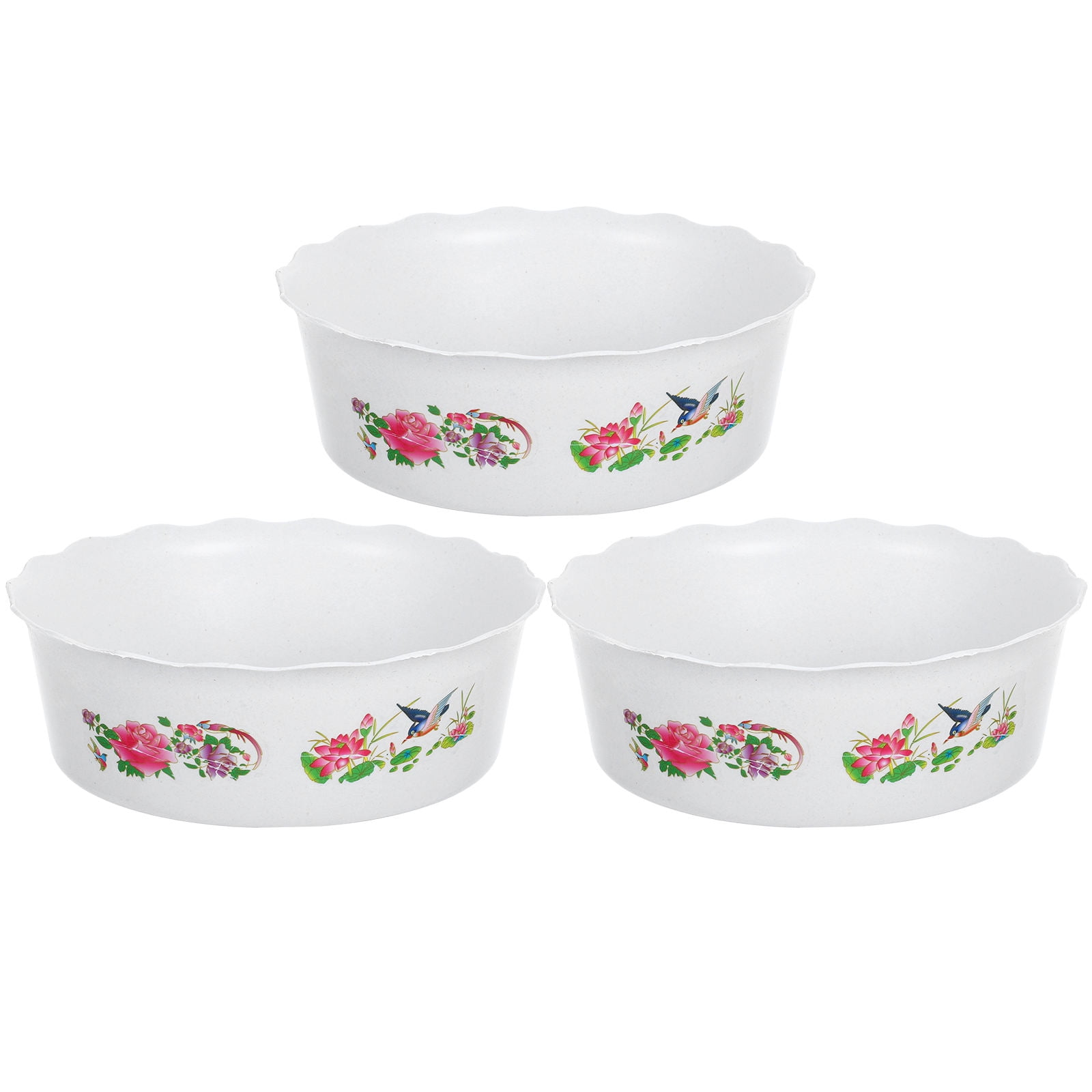 Hemoton 3Pcs Water Lily Pot Small Fish Bowl Plastic Plant Planting Pot ...