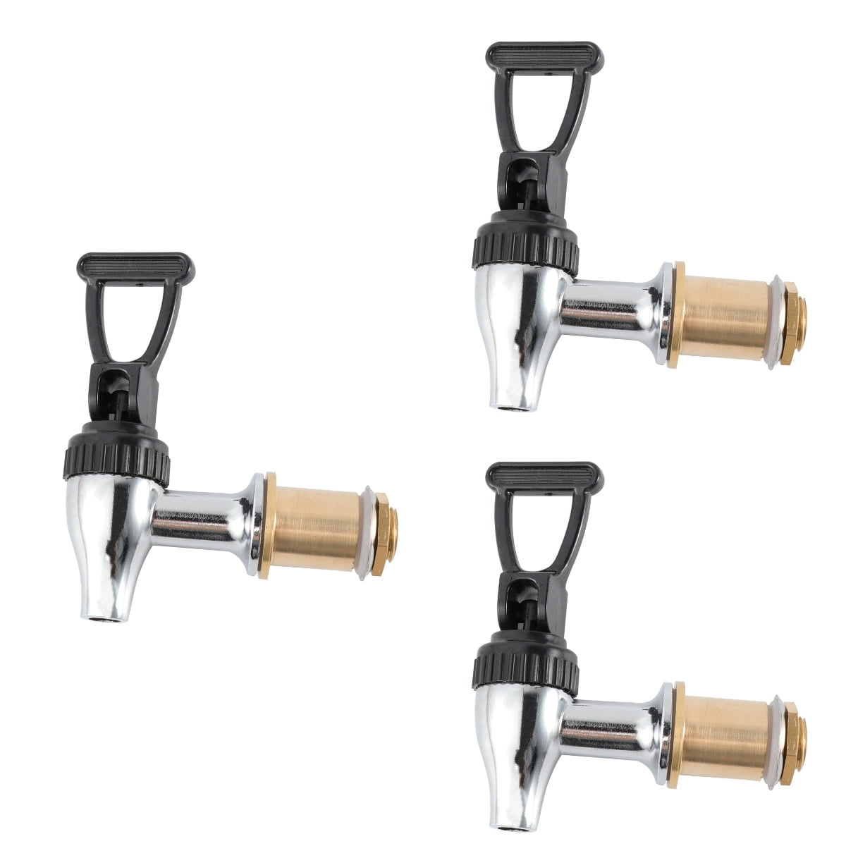 Hemoton 3pcs 10L / 12L Insulation Barrel Faucet Beverage Wine Barrel ...