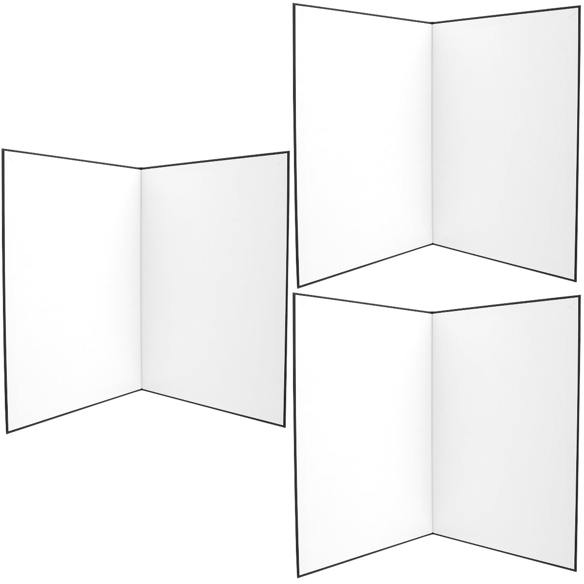 Hemoton 3pcs A4 Photography Cardboard Reflector Foldable Light Diffuser ...