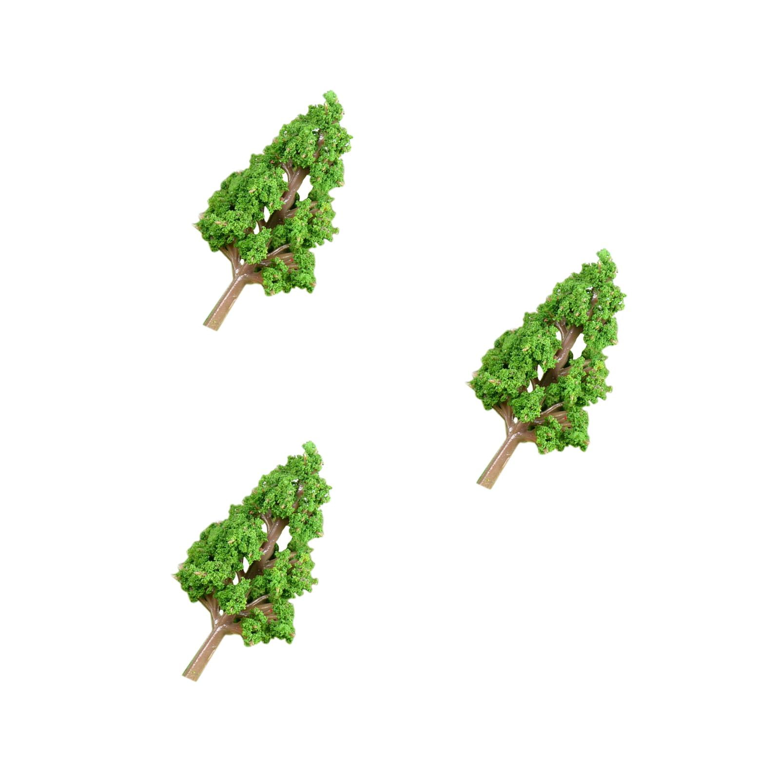 Hemoton 3pcs Mini Artificial Pine Trees for Garden Landscaping, House ...