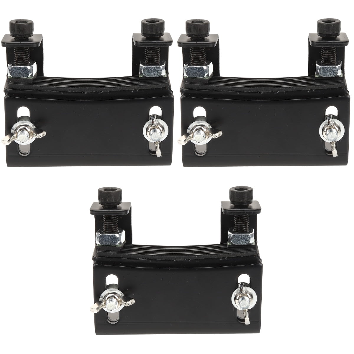 Hemoton 3pcs Bass Drum Lifter Metal Bass Drum Riser Bass Drum Platform ...