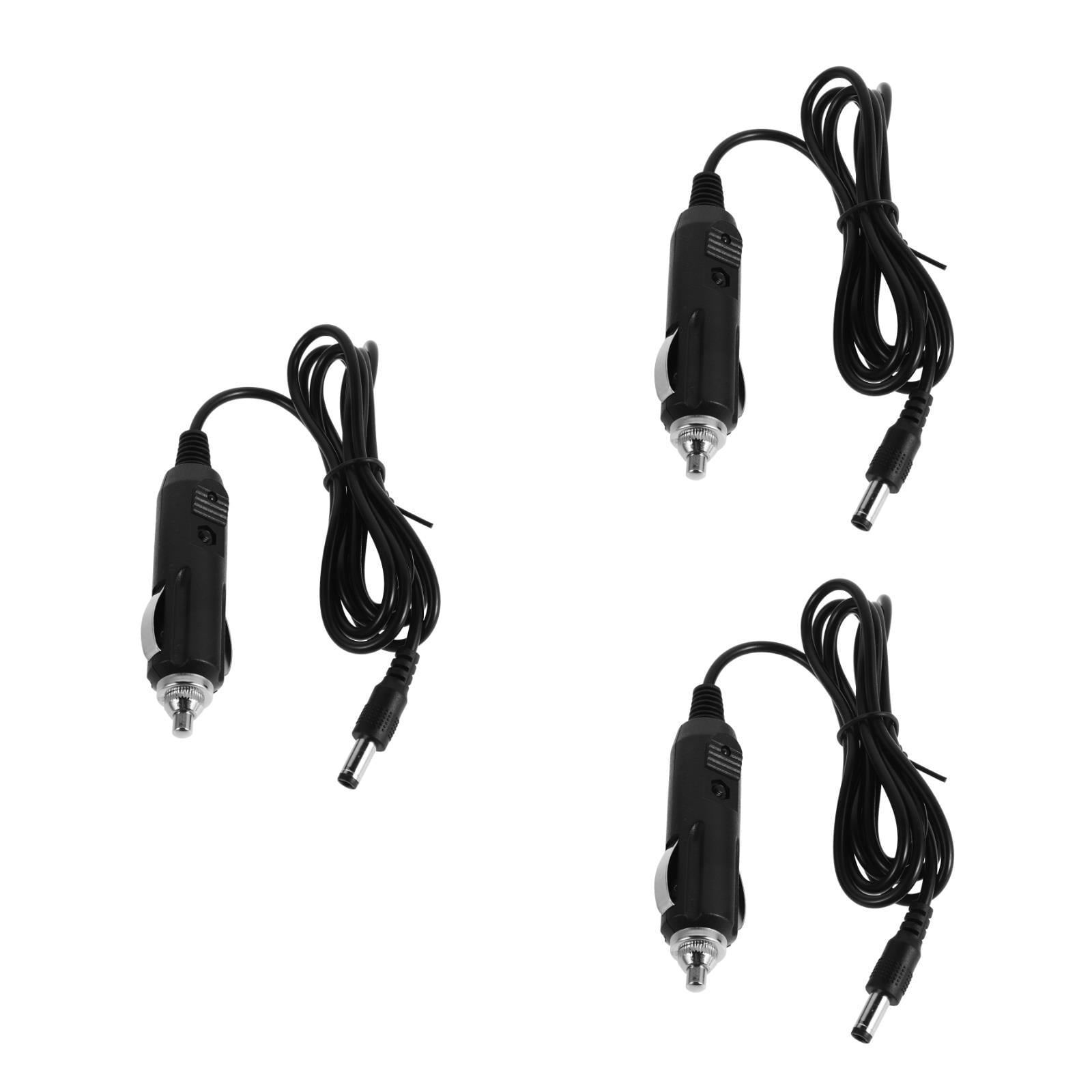 Hemoton 3pcs Cigarette Lighter Extension Cable 12V 24V Cigarette ...