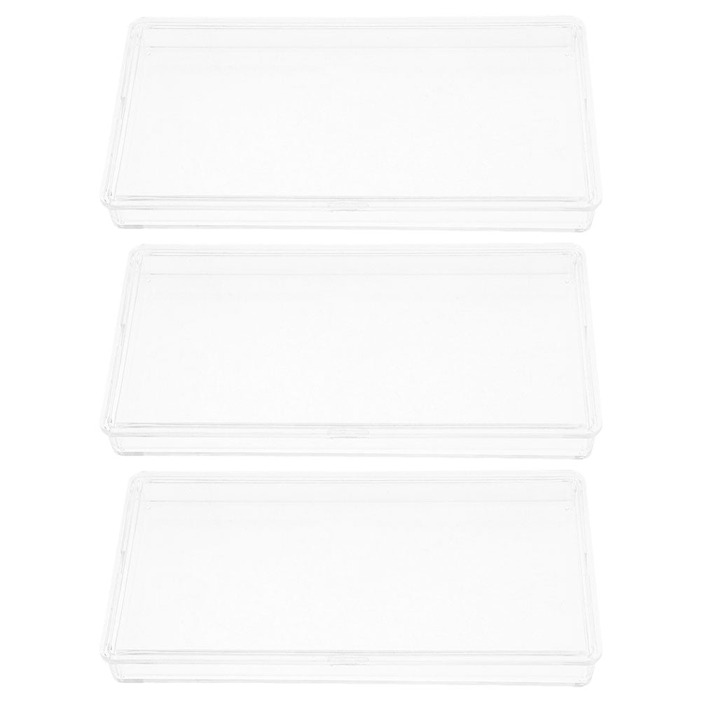 Hemoton 3pcs Clear Paper Money Holder Storage Case Plastic Currency ...