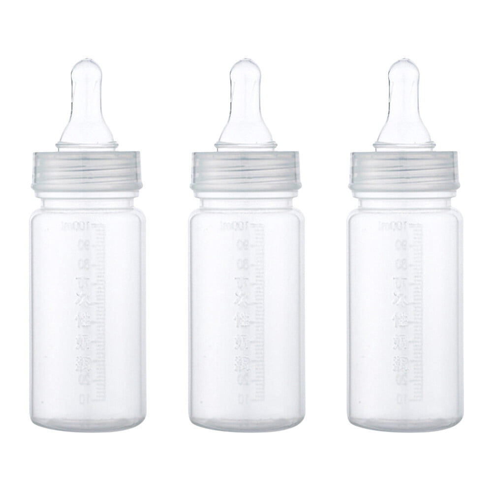 Hemoton 3pcs Disposable Baby Milk Bottle Once-off Milk Feeding Bottle ...