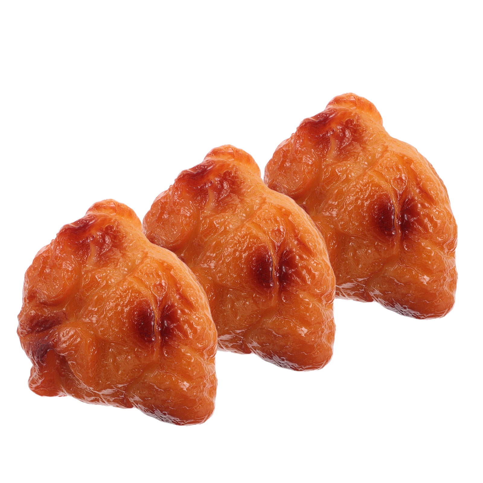 Hemoton 3pcs Fake Chicken Nuggets Artificial Chicken Nuggets Fried Food ...