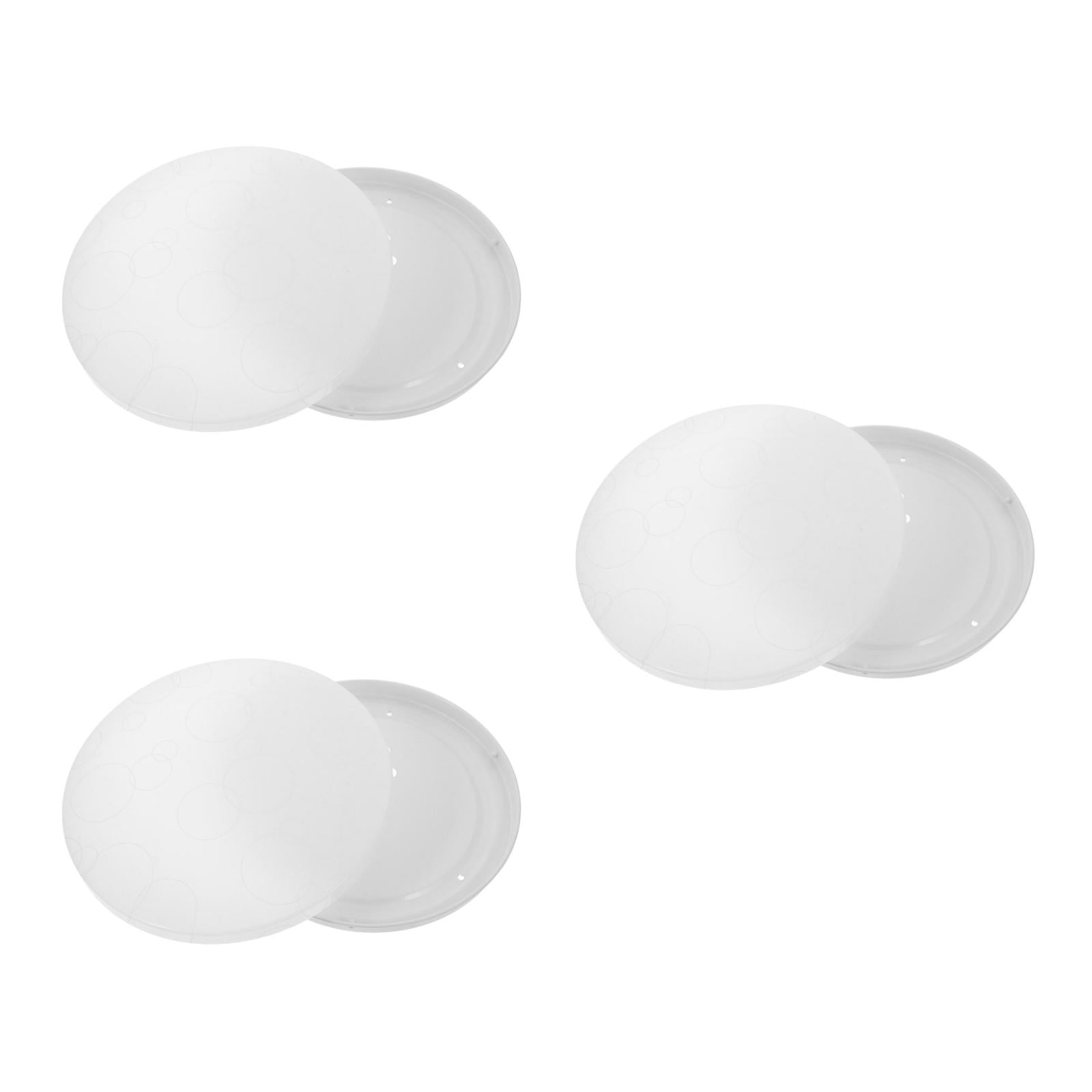 Hemoton 3pcs Flush Mount Ceiling Light Shade Covers with Base Ceiling ...