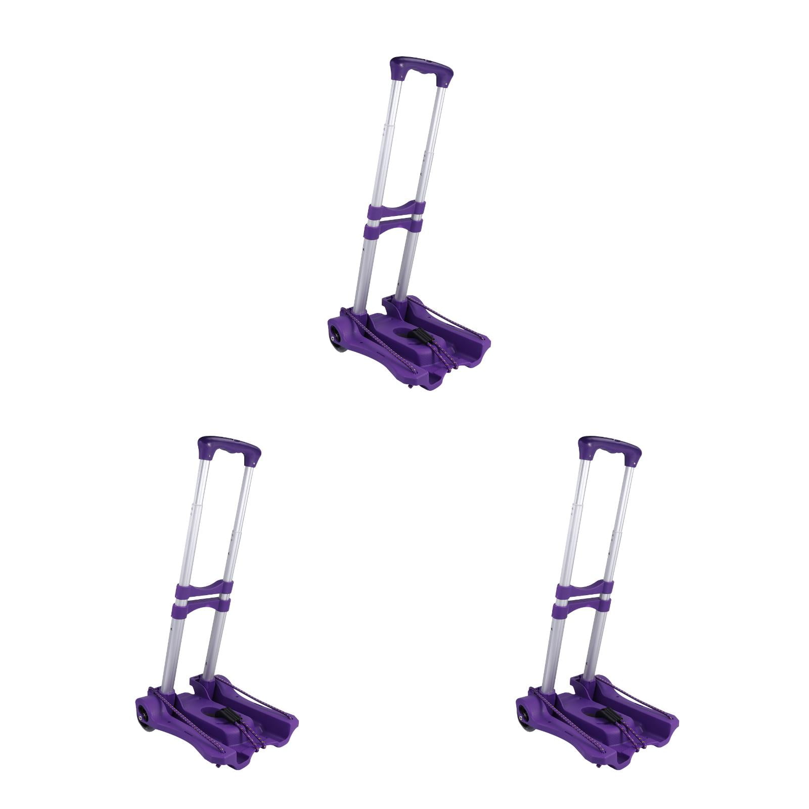 Hemoton 3pcs Folding Hand Truck Portable Fold Dolly Shopping Foldable ...