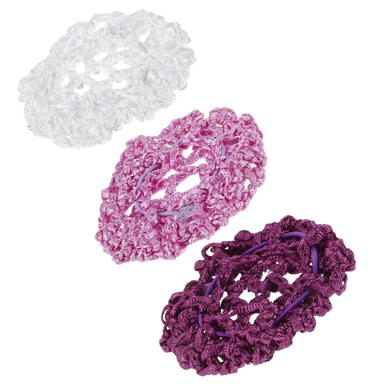 Worgeous 3 Pcs Hair Nets for Women Food Service Workers with Ponytails ...