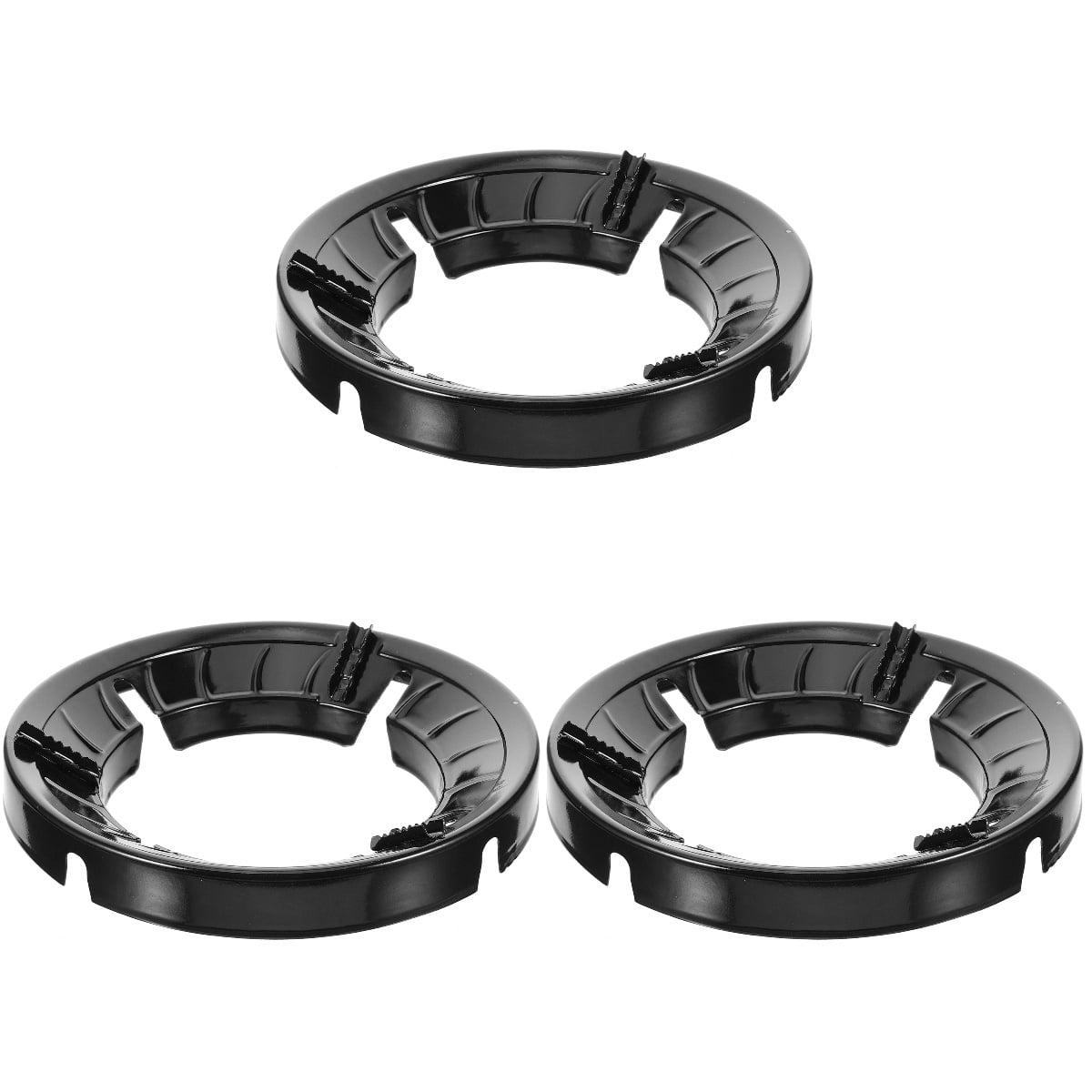 Hemoton 3pcs Household Windproof Wok Ring Professional Wok Stand Wok ...