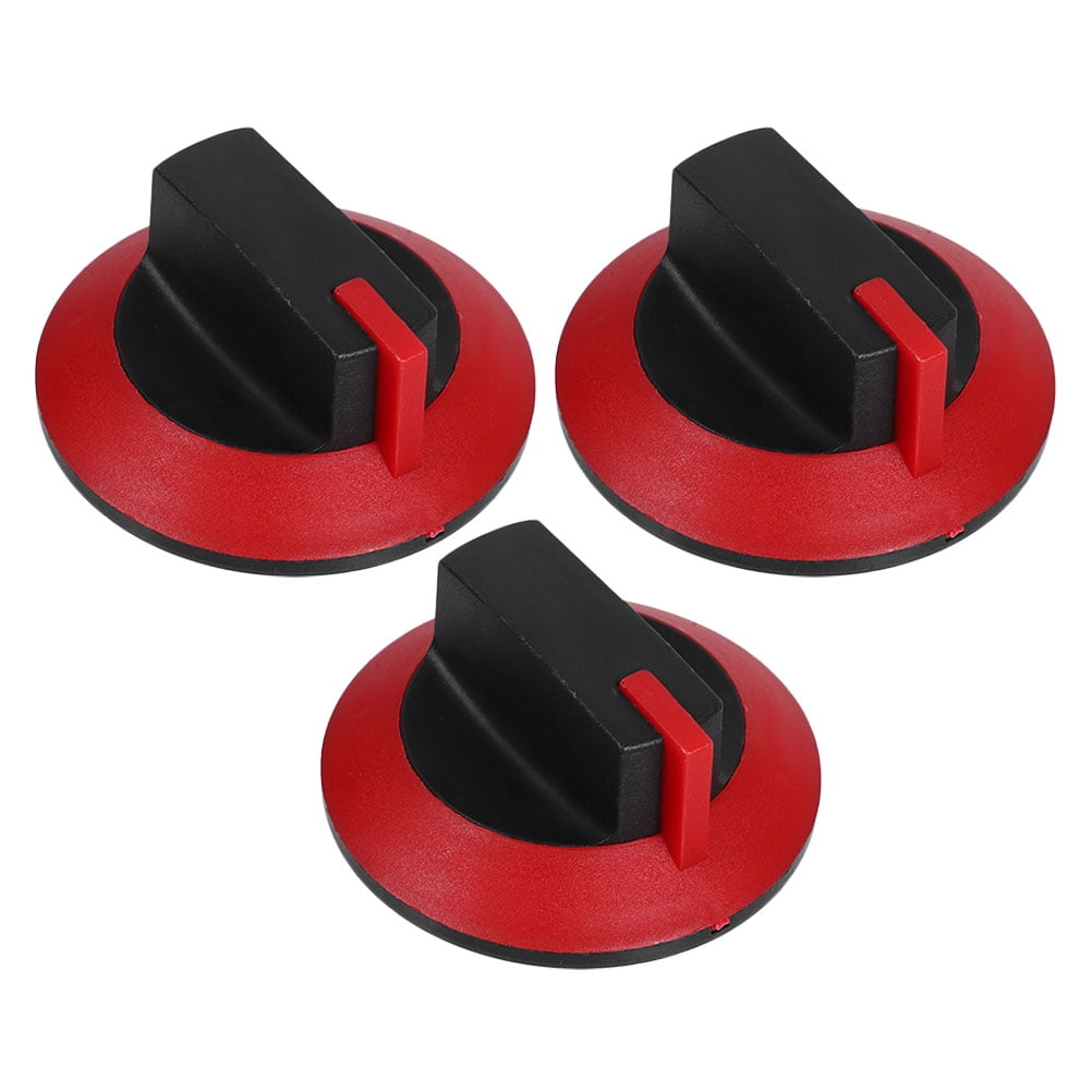 Red Stove Knob