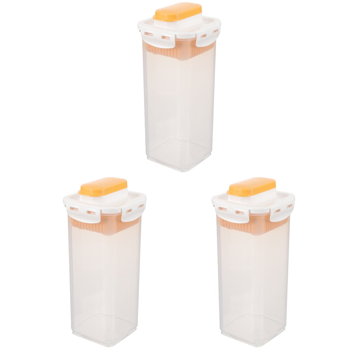 Hemoton 3pcs Laundry Detergent Holder Lidded Laundry Powder Box Laundry ...