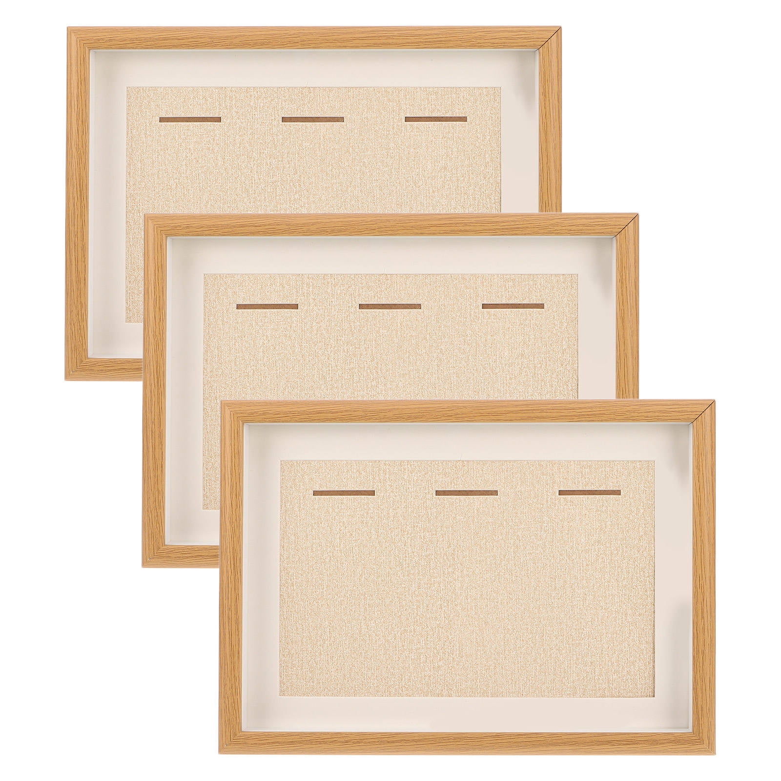 Hemoton 3pcs Medals Display Box Medal Display Shadow Case Award Display ...