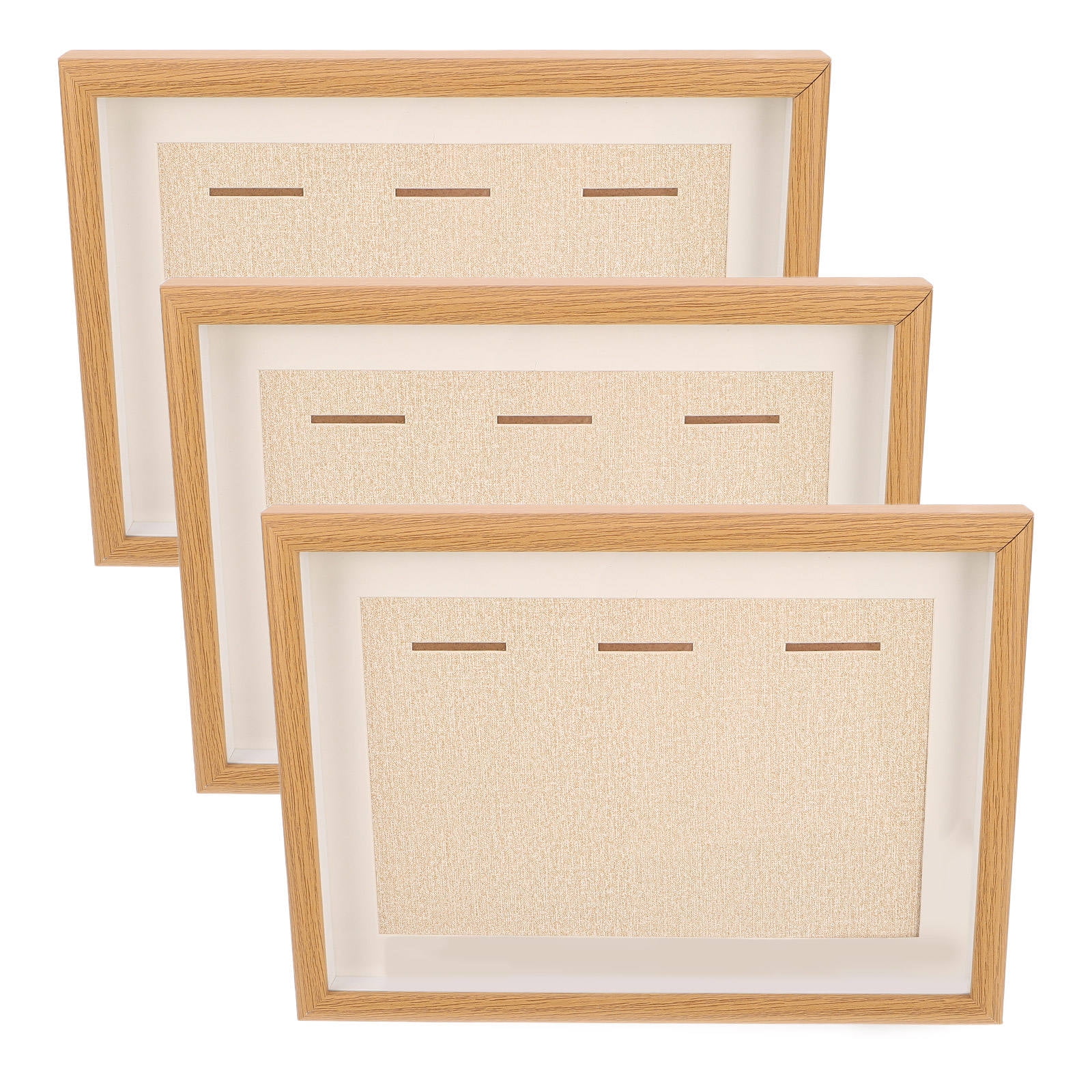 Hemoton 3pcs Medals Display Box Medal Display Shadow Case Medal Display ...