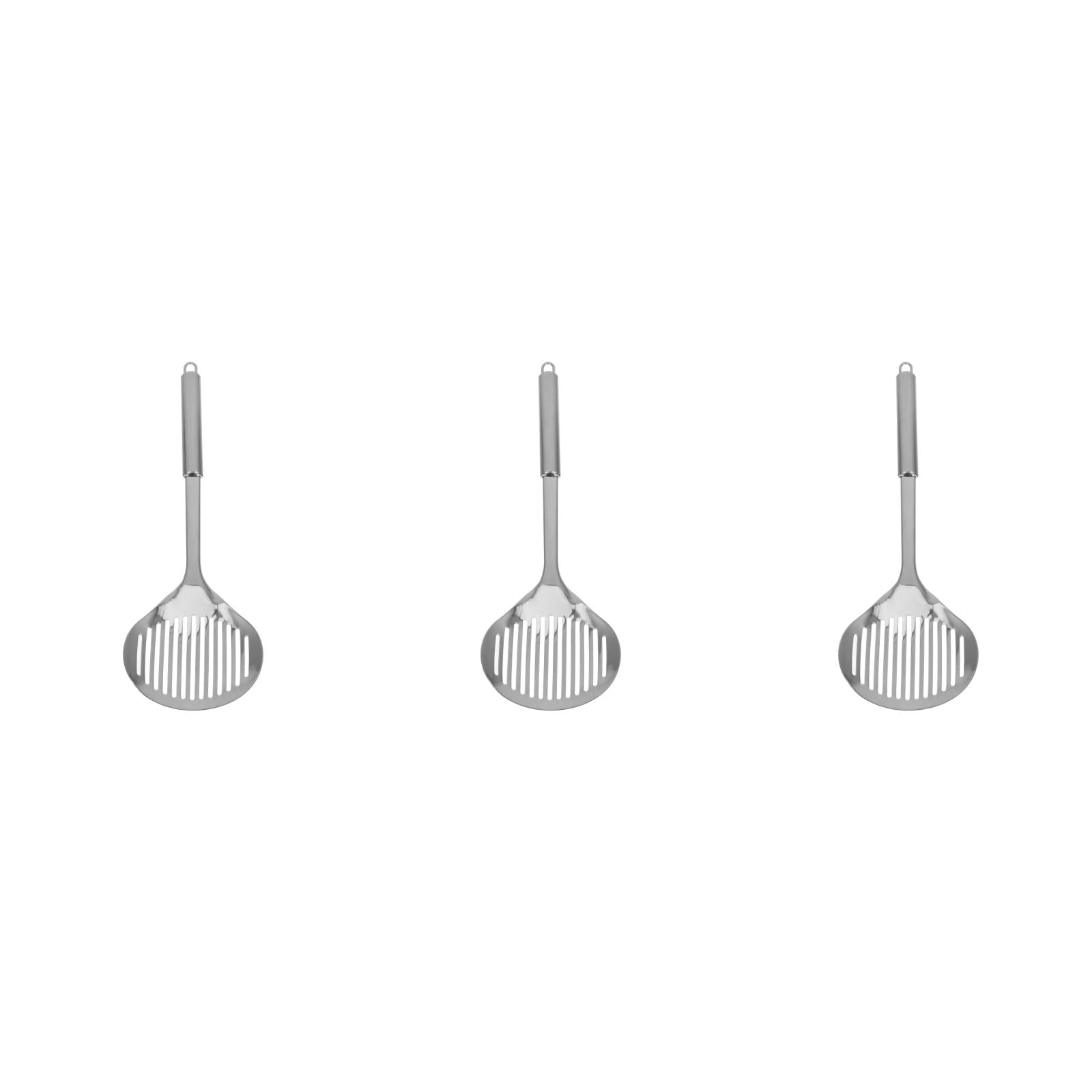 Hemoton 3pcs Metal Cat Litter Scoop Stainless Steel Poop Scooper Litter ...