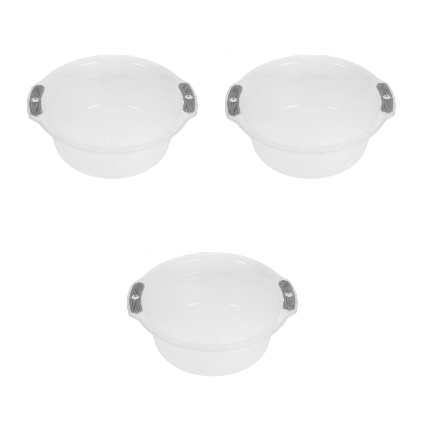 Hemoton 3pcs Multi-functional Washbasin Portable Wash Basin Large ...