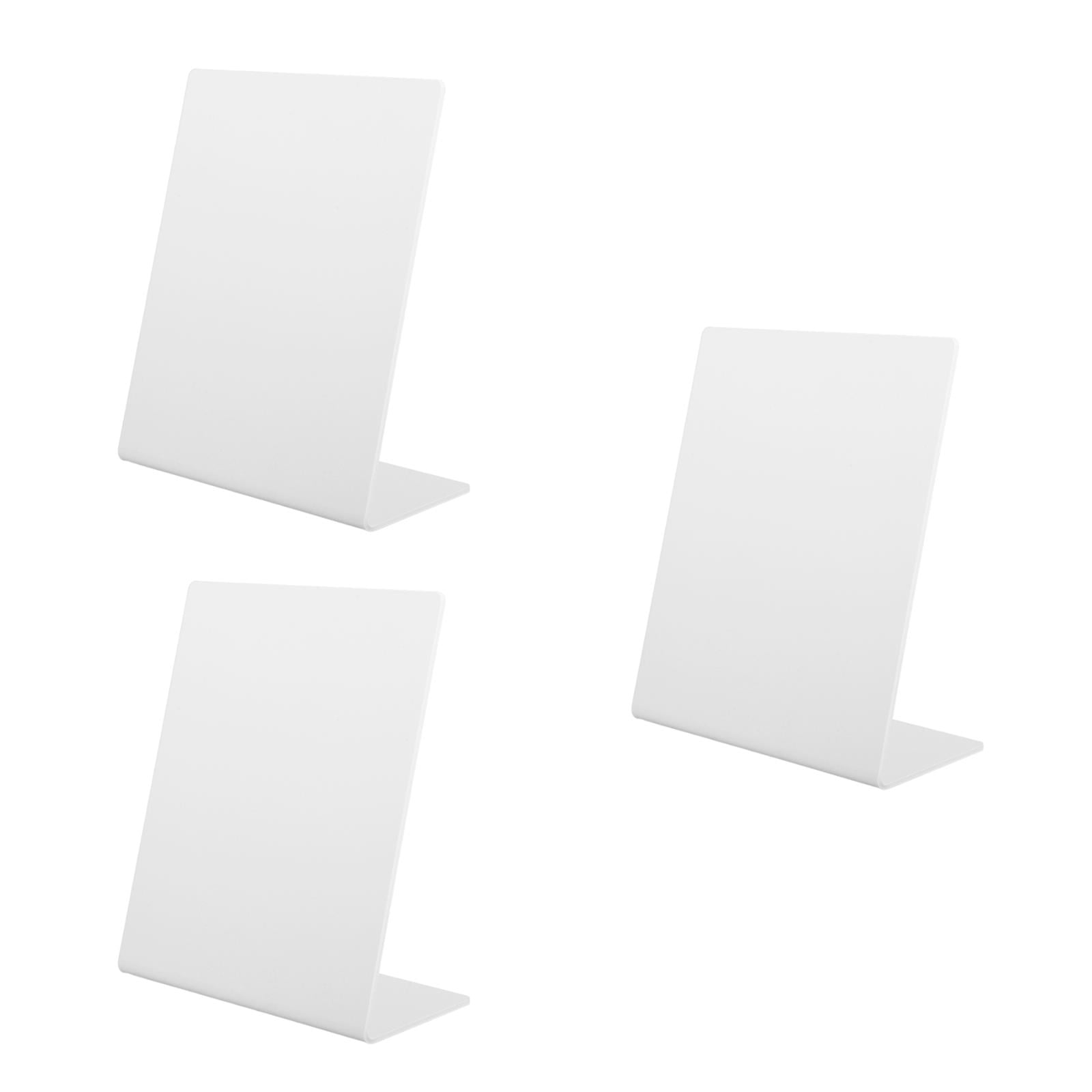 HEMOTON Raindrops 3pcs Blank Card Display Plastic Stand for Cards Tags ...