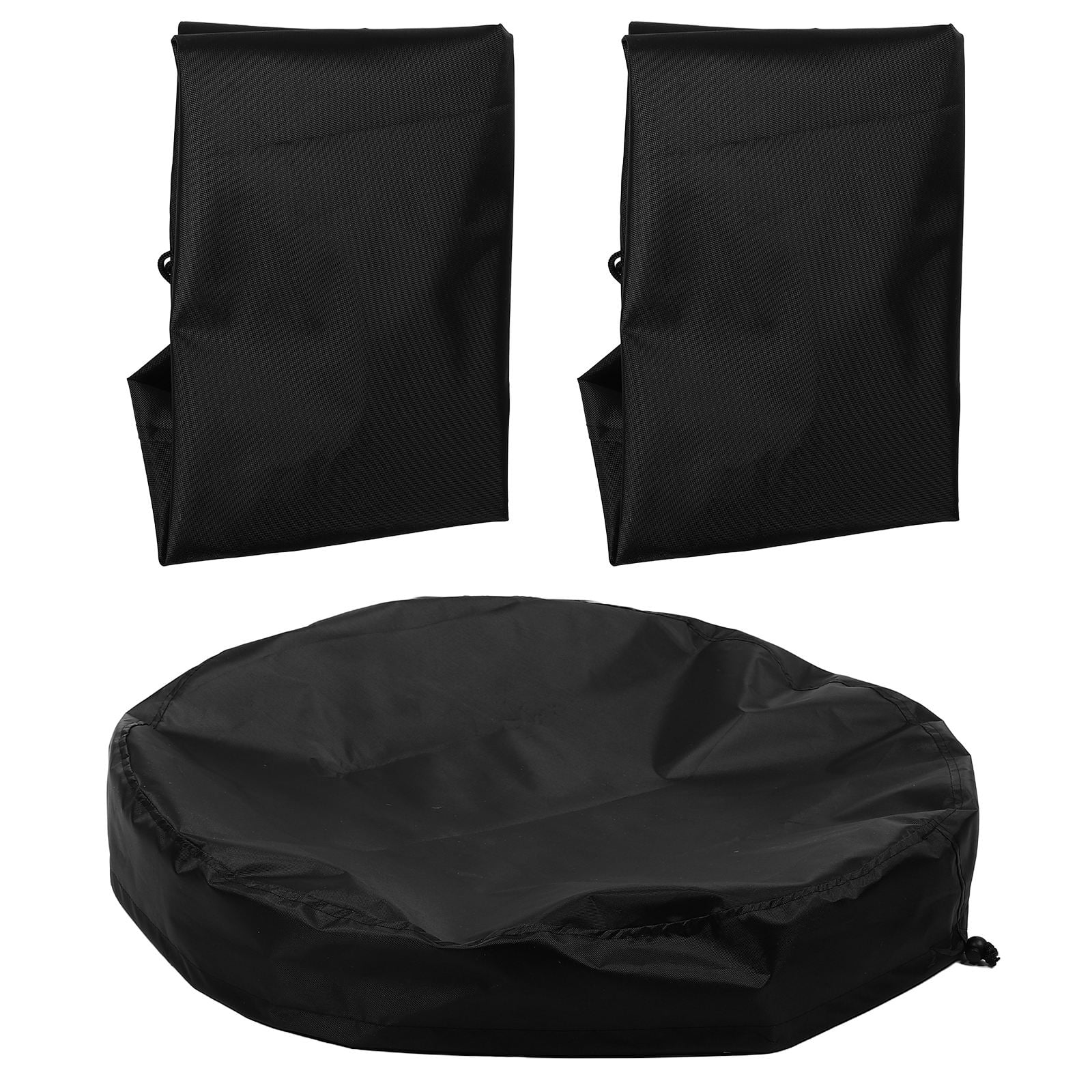 Hemoton 3pcs Outdoor Splashproof Barrel Cover Adjustable Drawstring ...