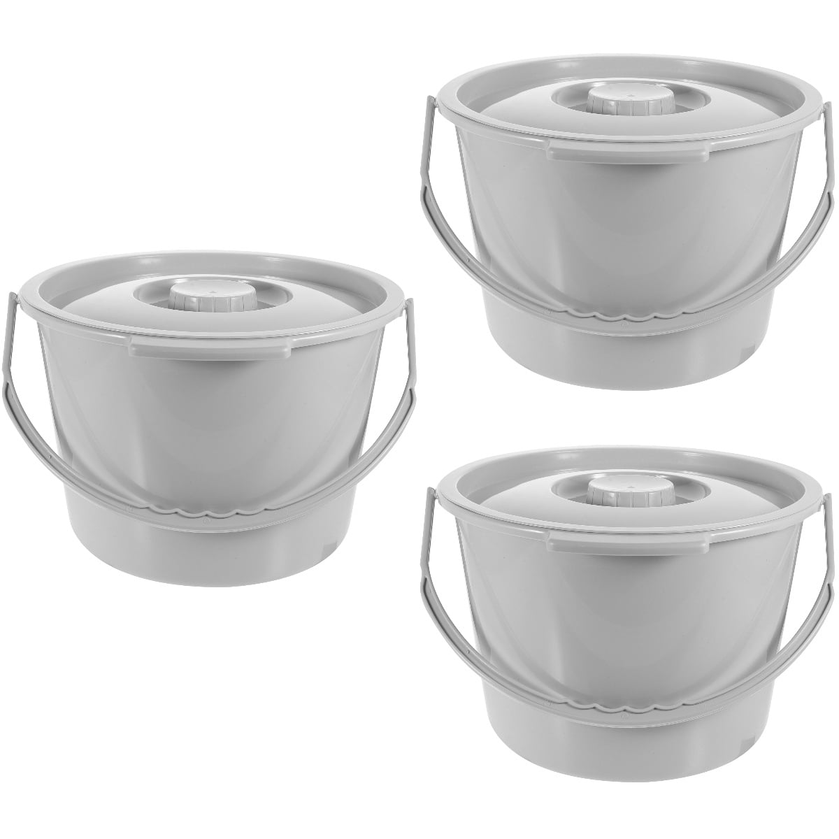 Hemoton 3pcs Portable Toilet Chamber Pot Bedroom Spittoon Disabled ...