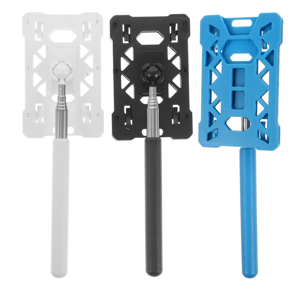 Hemoton 3pcs Retractable Pole Toll Pass Holder Telescopic Card Holder ...