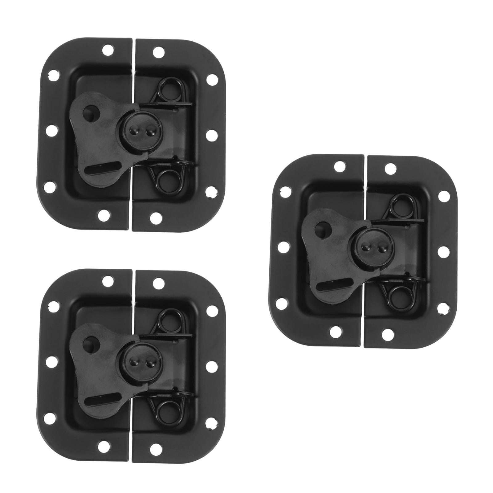Hemoton 3pcs Road Case Spring Loaded Recessed Latch With Padlockable ...