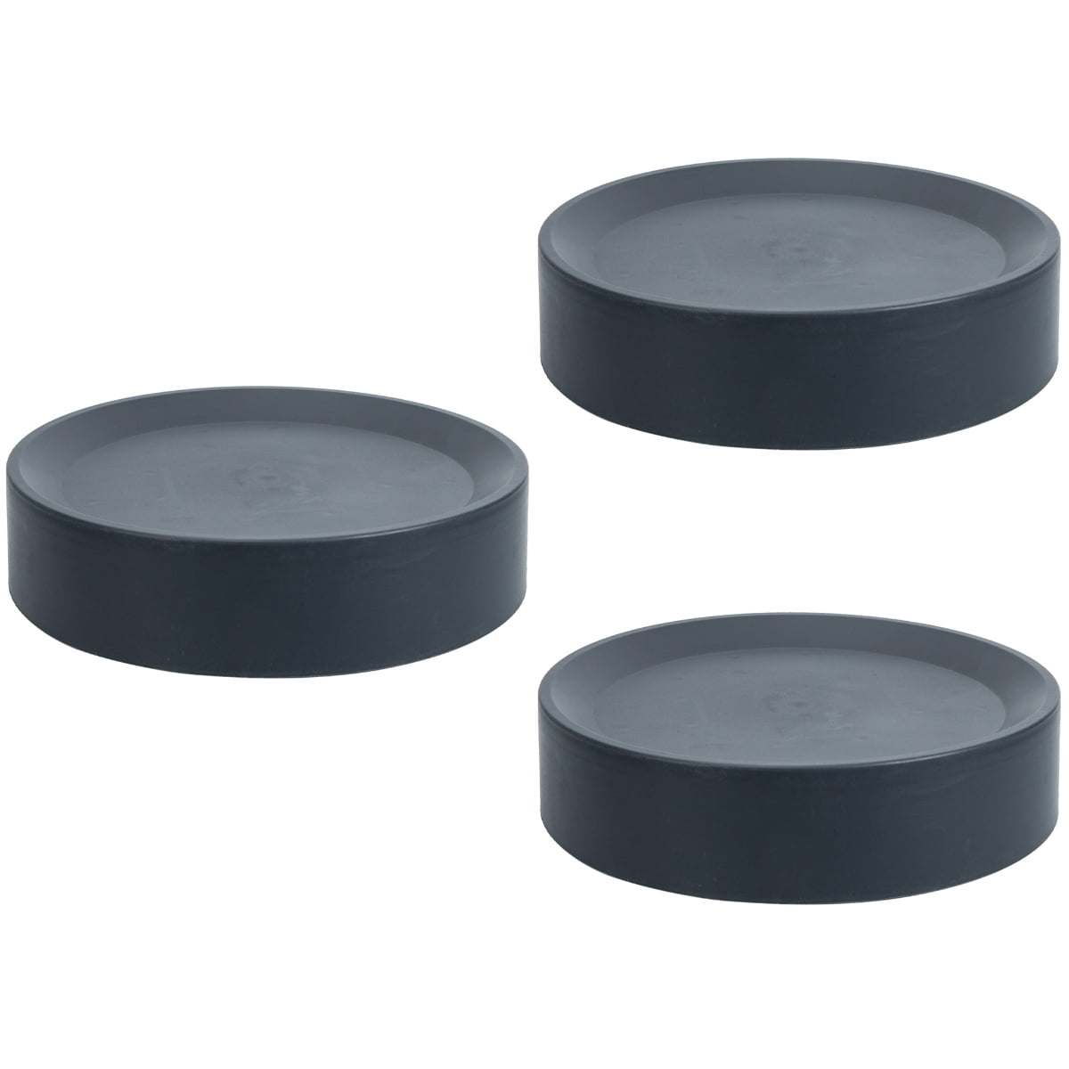 Hemoton 3pcs Rolling Wheeled Plant Stand Indoor Flowerpot Stand Movable ...