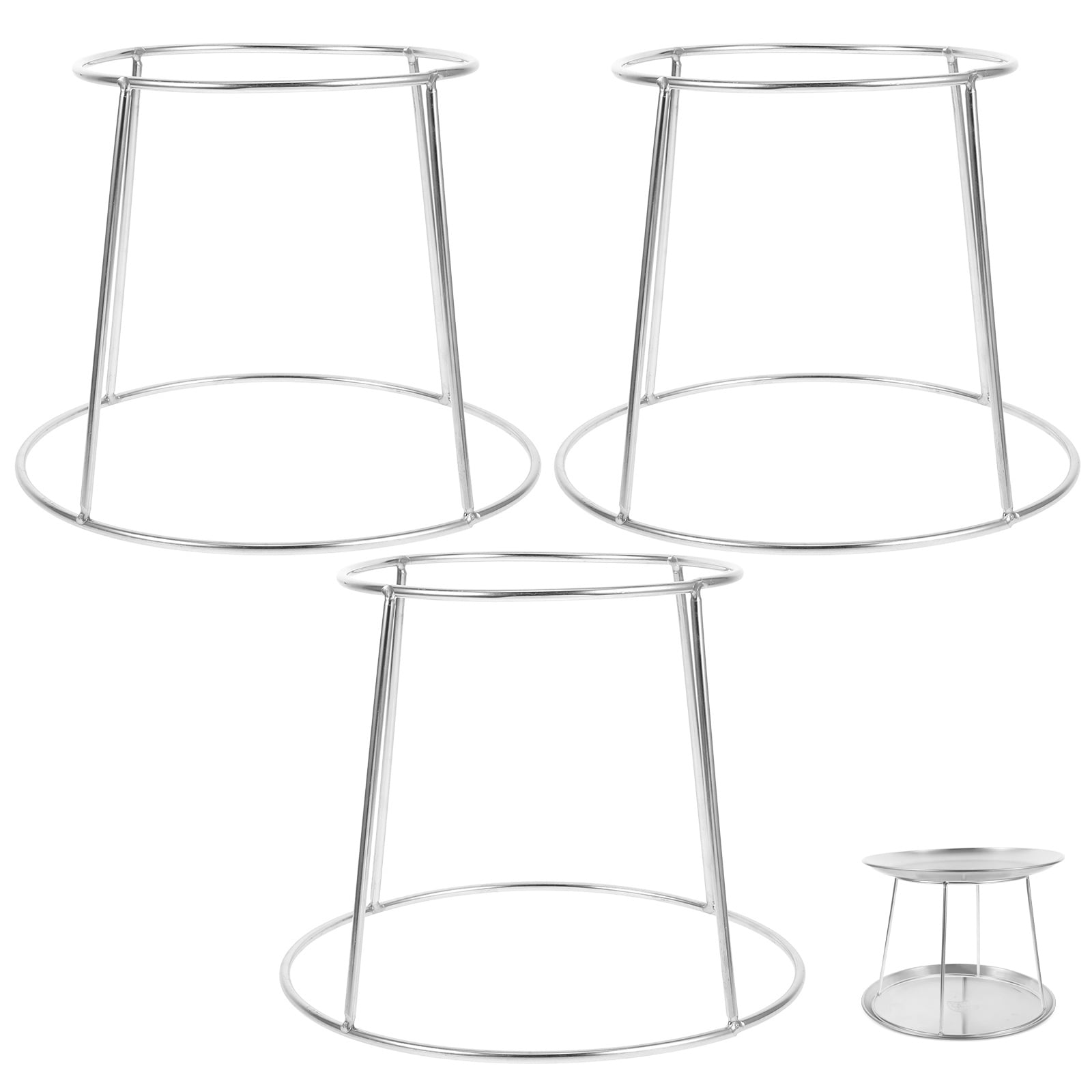 Hemoton 3pcs Seafood Tray Racks Restaurant Seafood Tray Holder Seafood ...