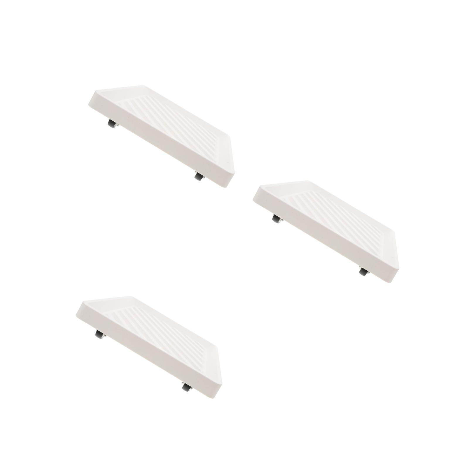 Hemoton 3pcs Square Plant Dolly With Casters Rolling Planter Base Heavy ...