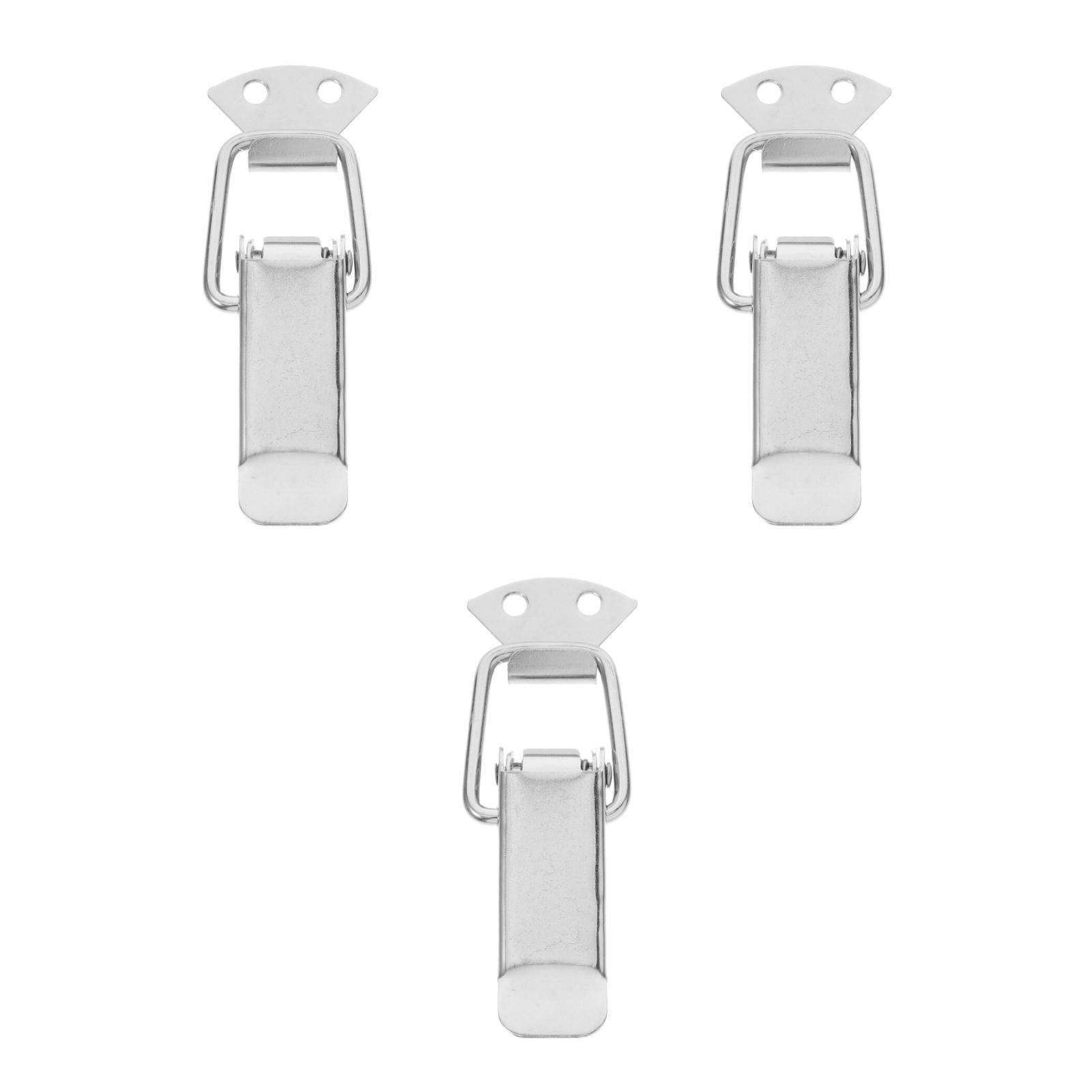 Hemoton 3pcs Stainless Steel Spring Loaded Toggle Latch Clamp Secure ...